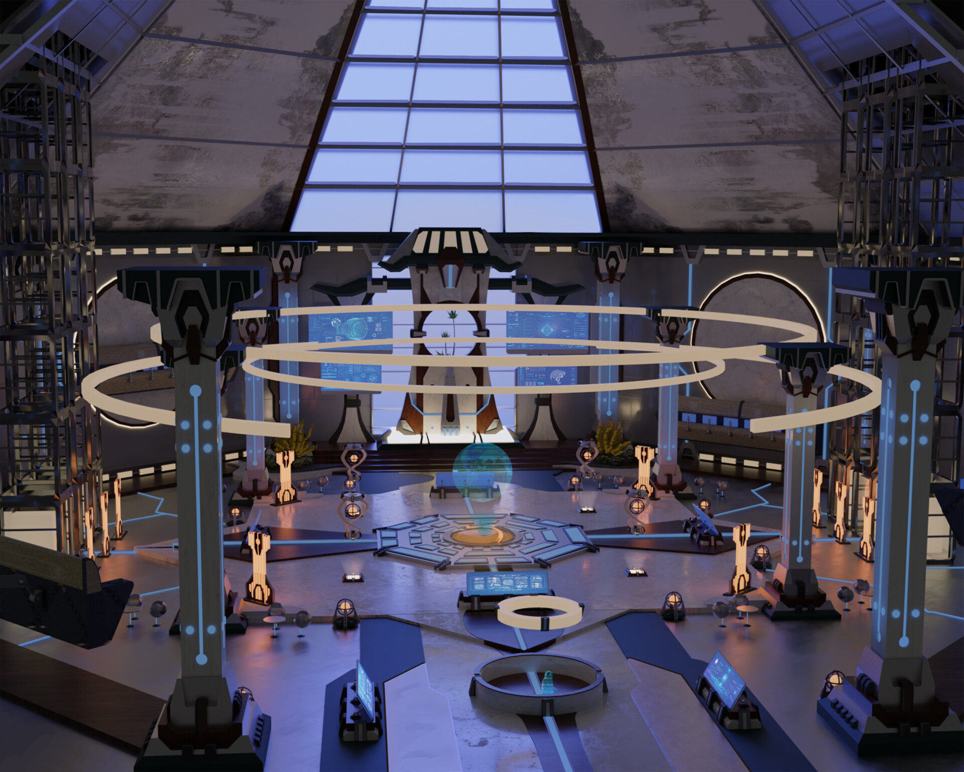 ArtStation - Information Lobby