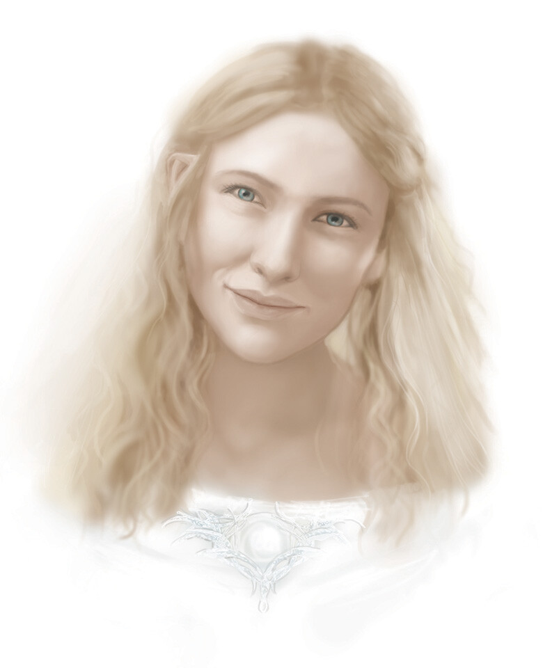 ArtStation - LOTR - Galadriel