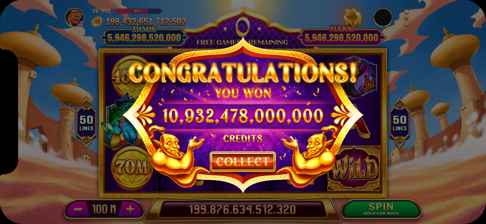 Joshua rho - GENIES JACKPOT SLOT ART