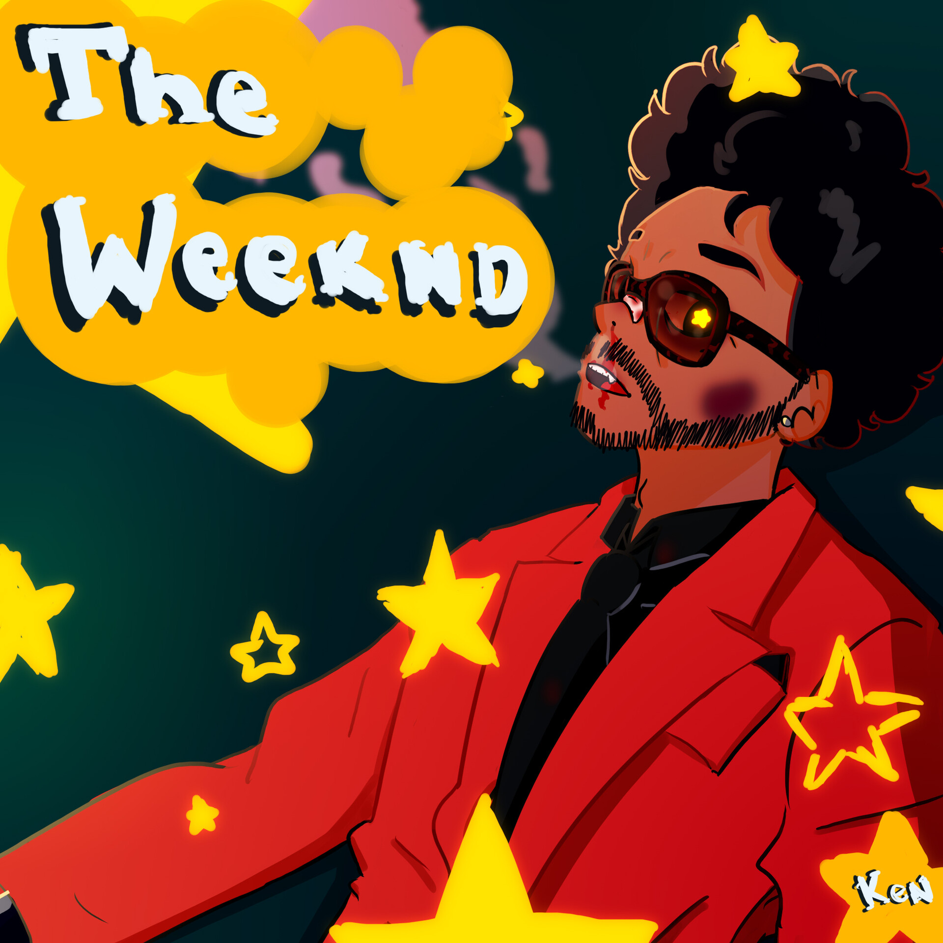 ArtStation - The Weeknd - After Hours