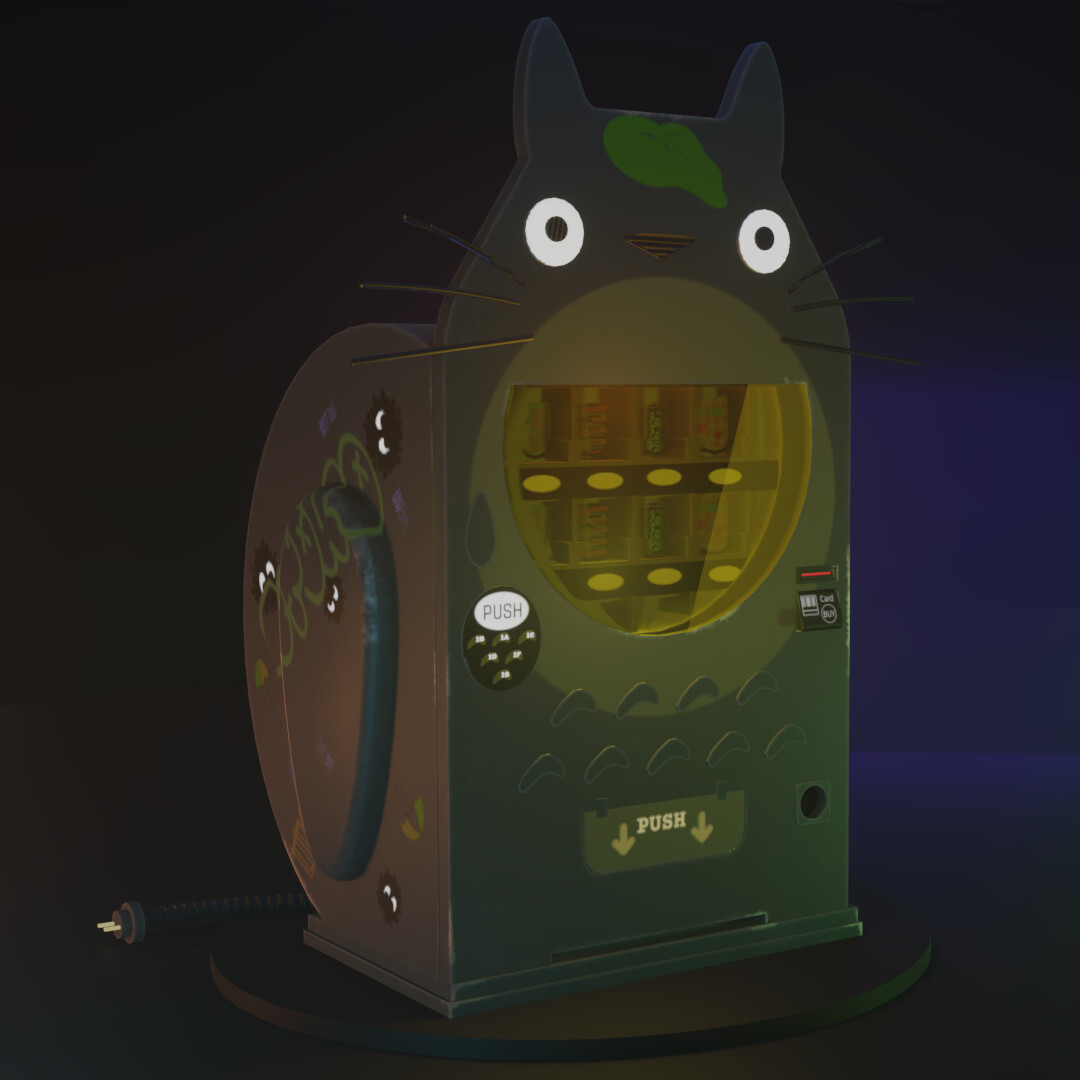 Gulnaz Gulnaz - Totoro vending machine