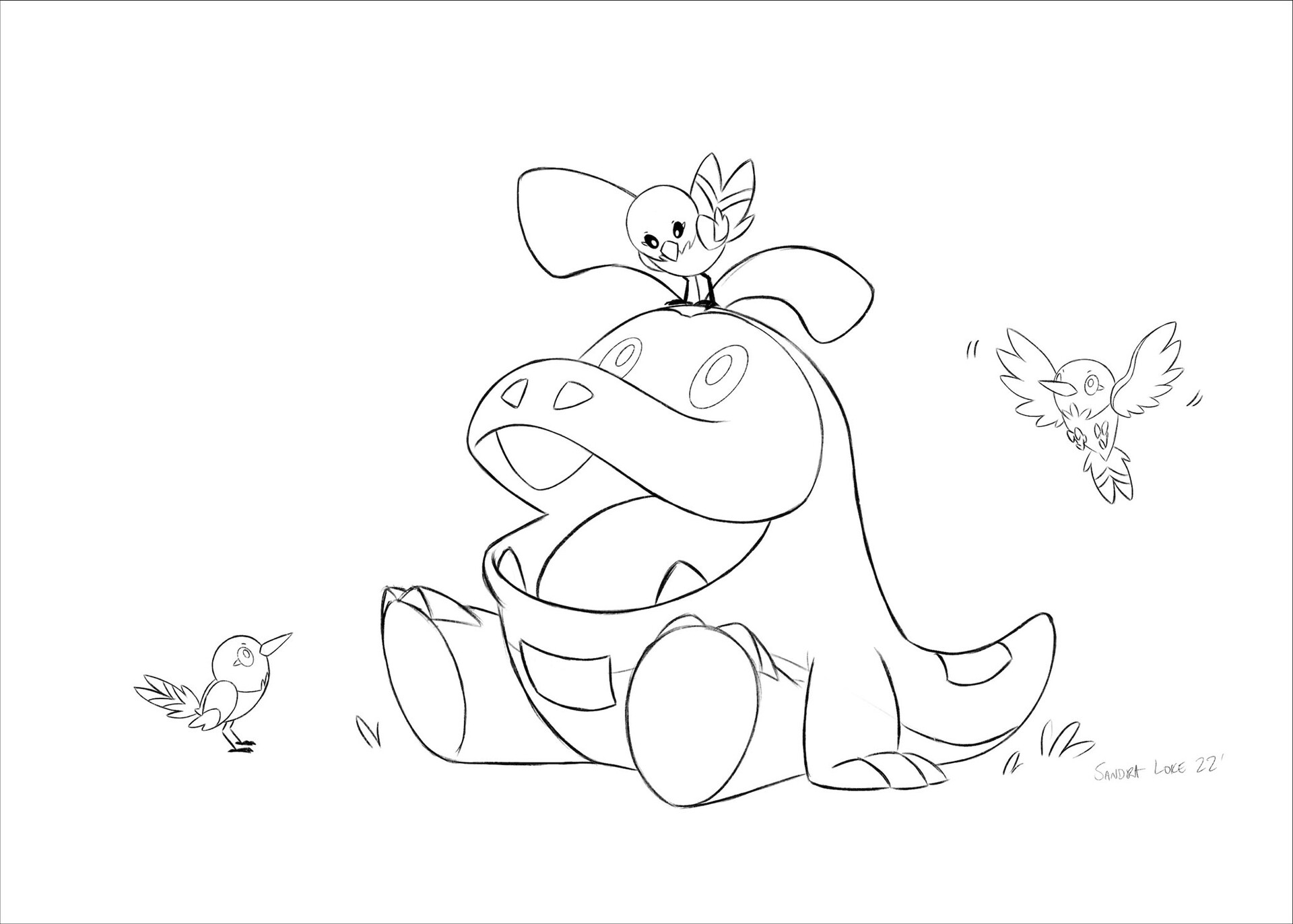 coloring pages pokemon tepig images