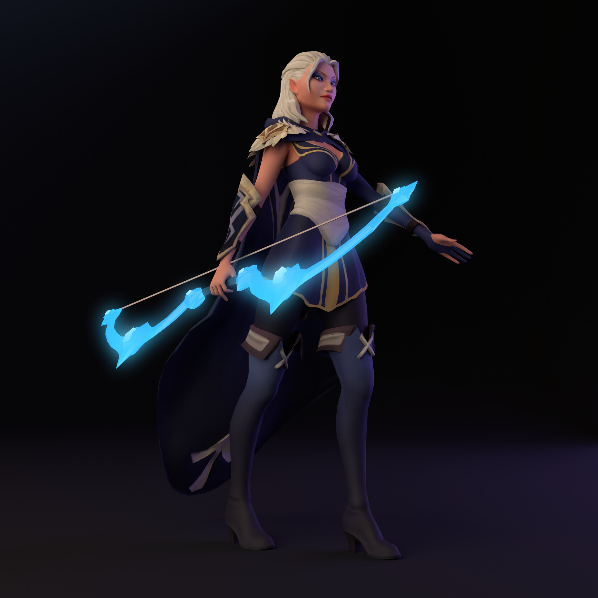 ArtStation - Ashe- 3D Fanart