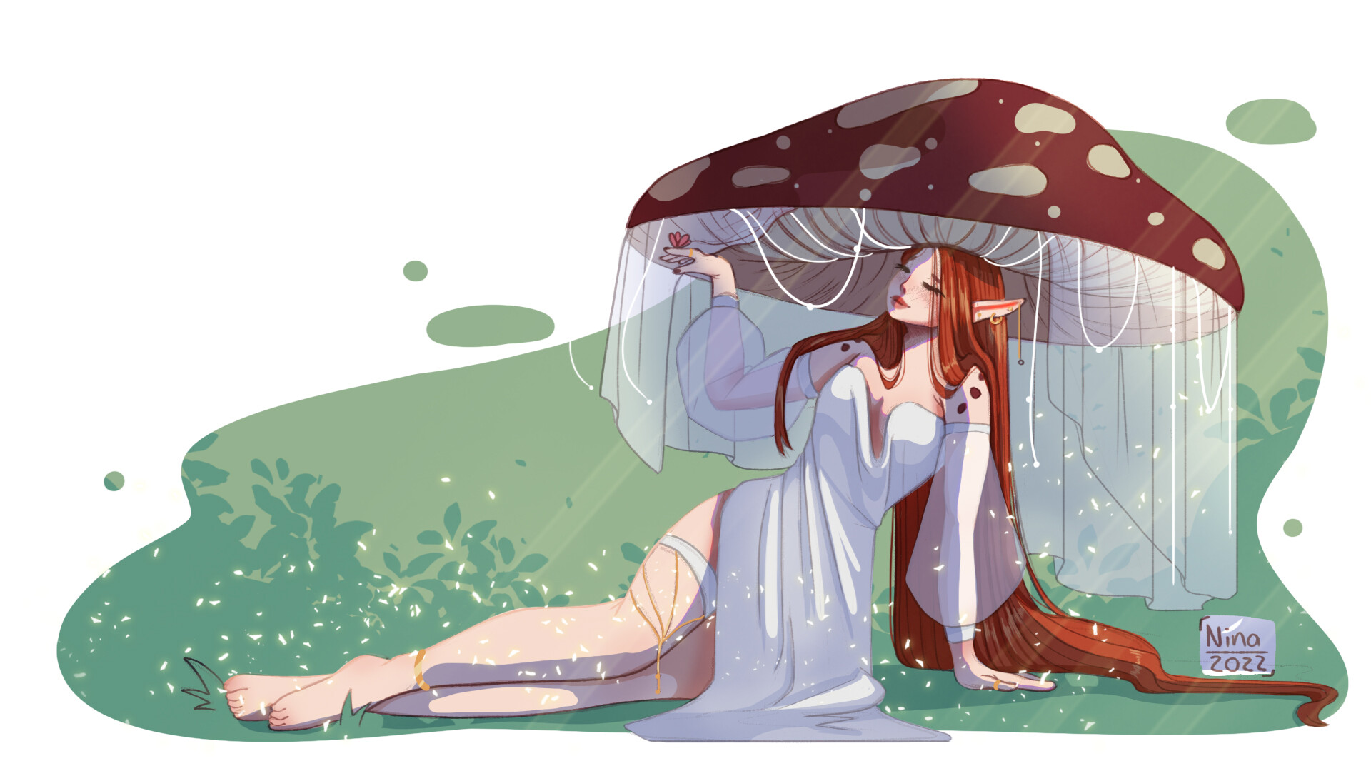 ArtStation - Mushroom princess