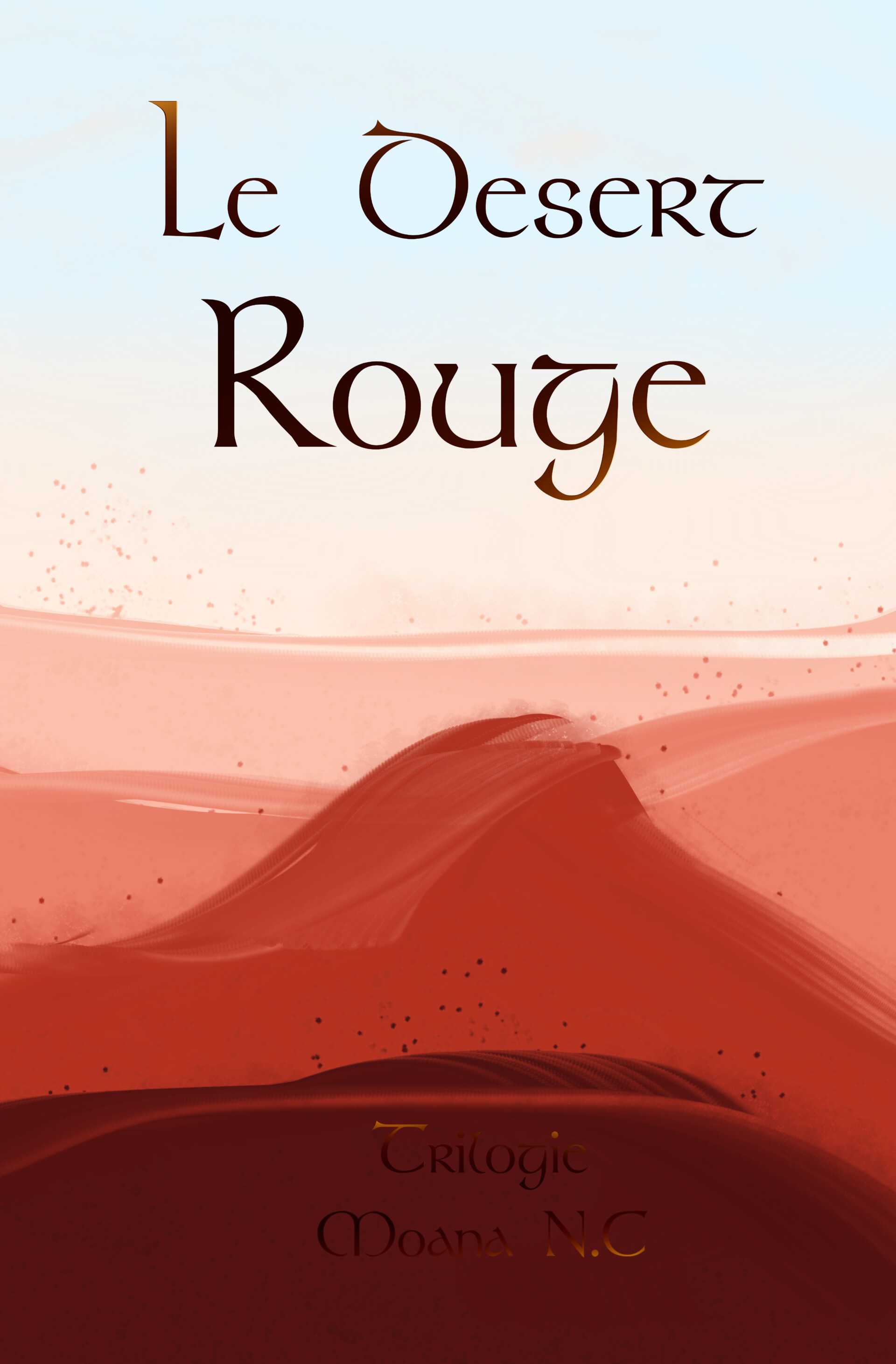 ArtStation - The Red Desert - official book cover