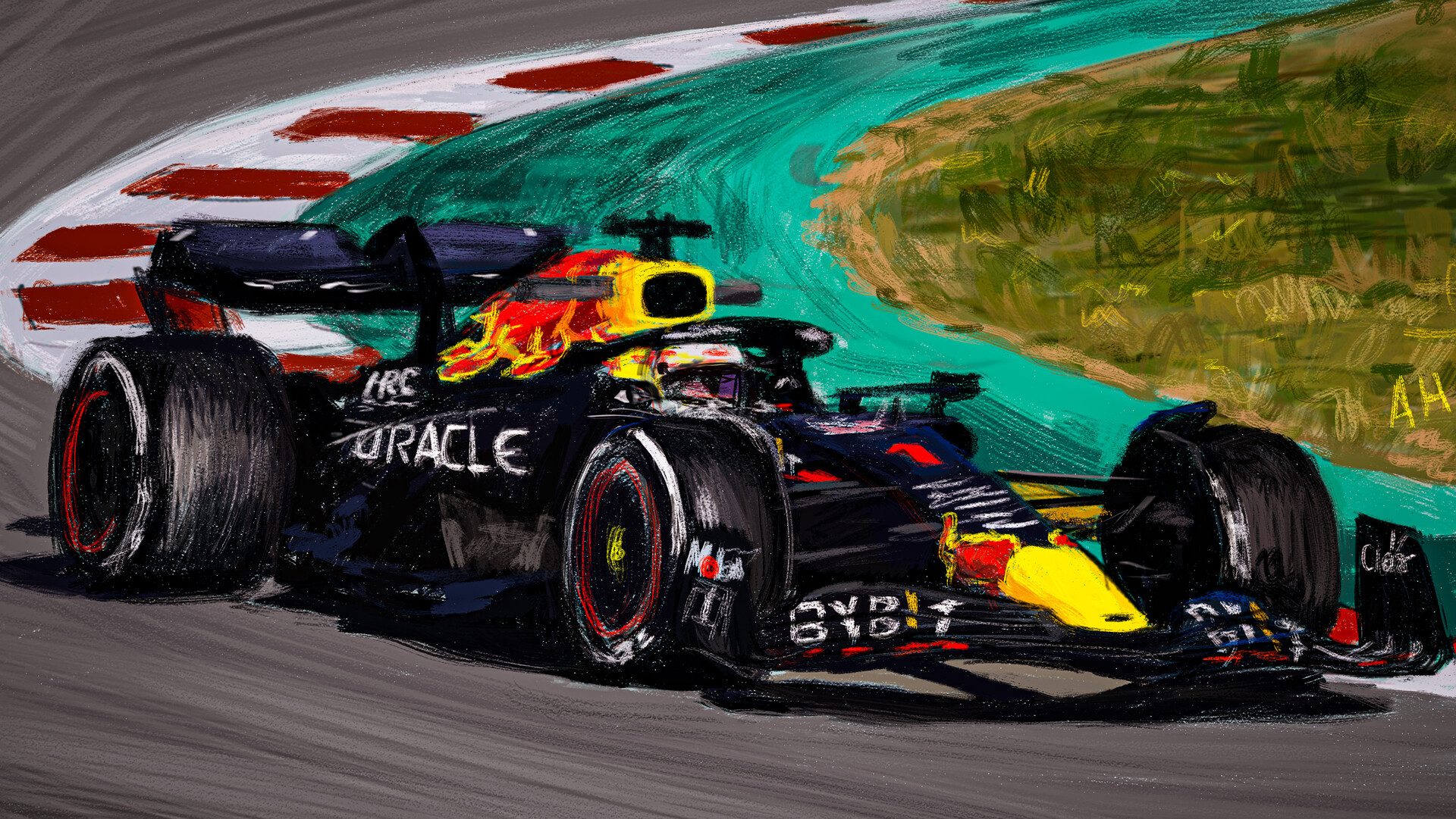 ArtStation - Max Verstappen