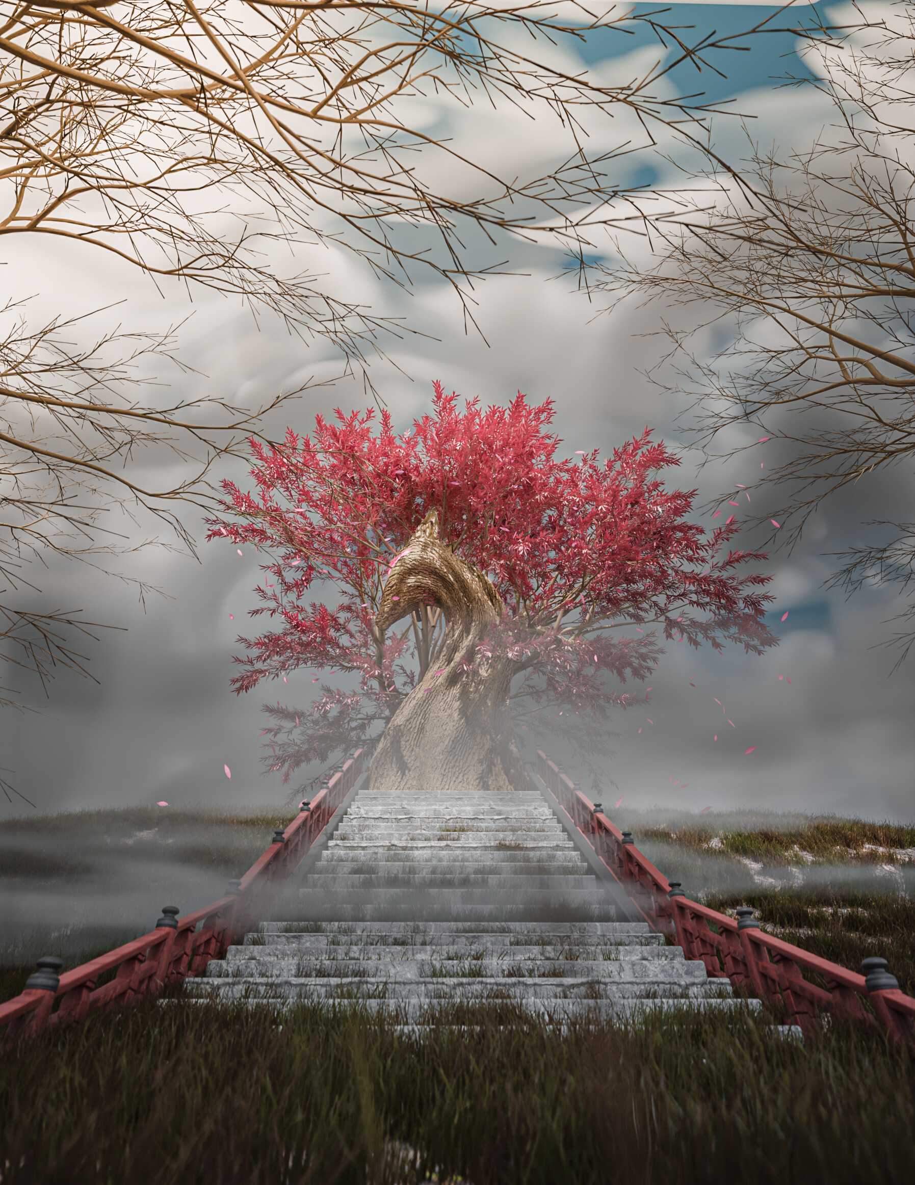 ArtStation - Sacred tree