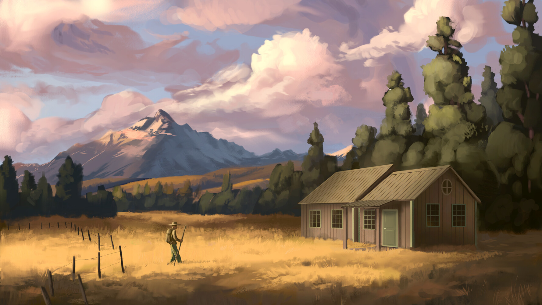 ArtStation - Back at Home