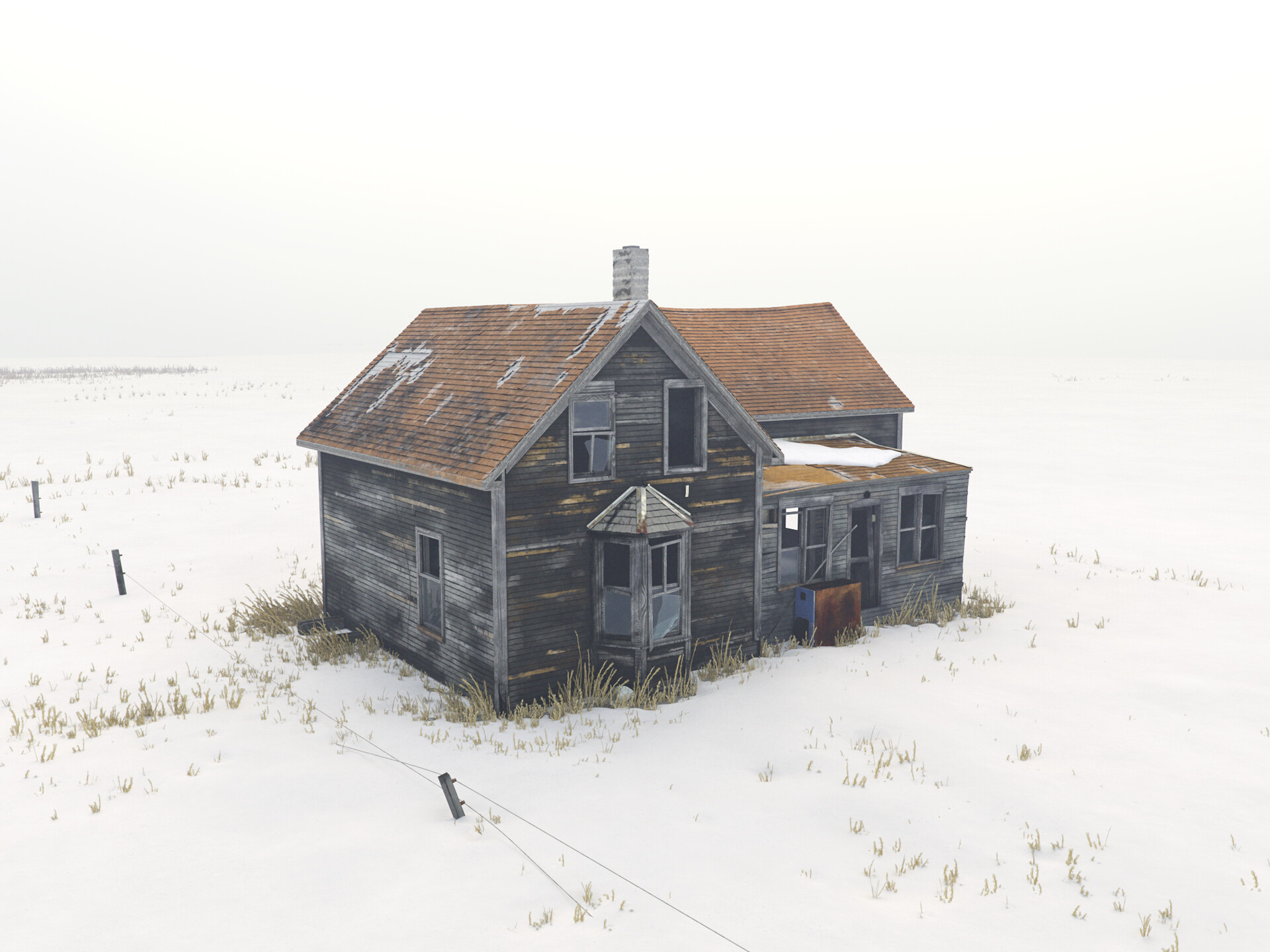 ArtStation - Lonely House