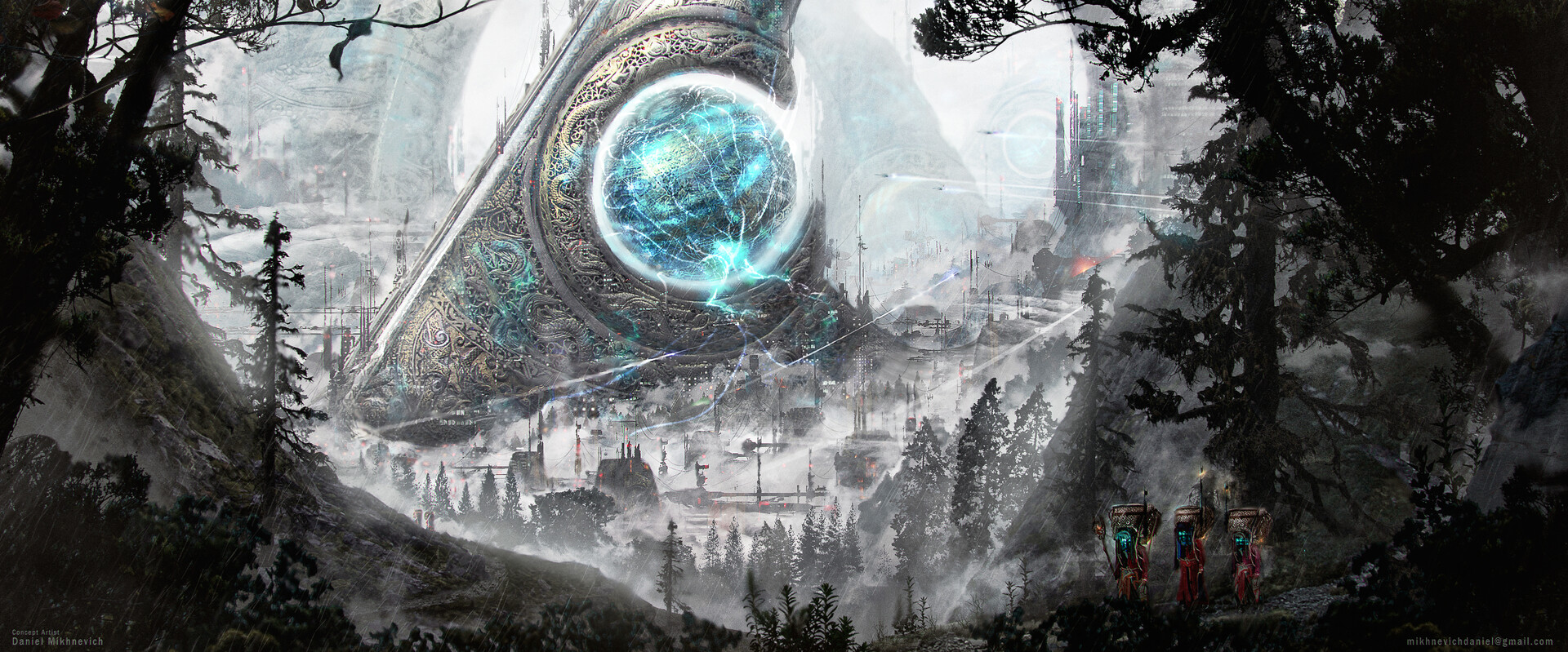 ArtStation - Magnetic Power lant