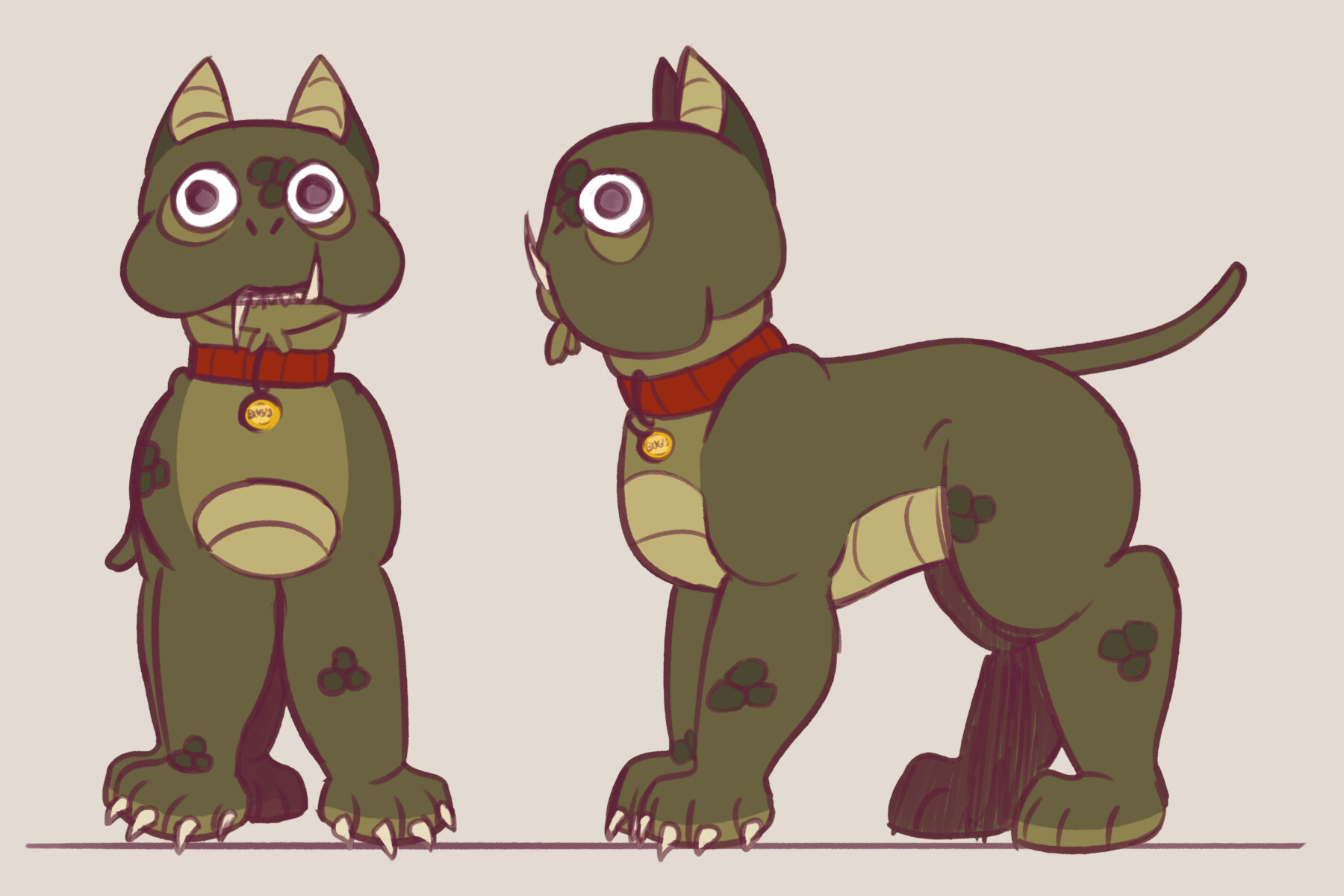 ArtStation - Creature Design - Peeper Hound