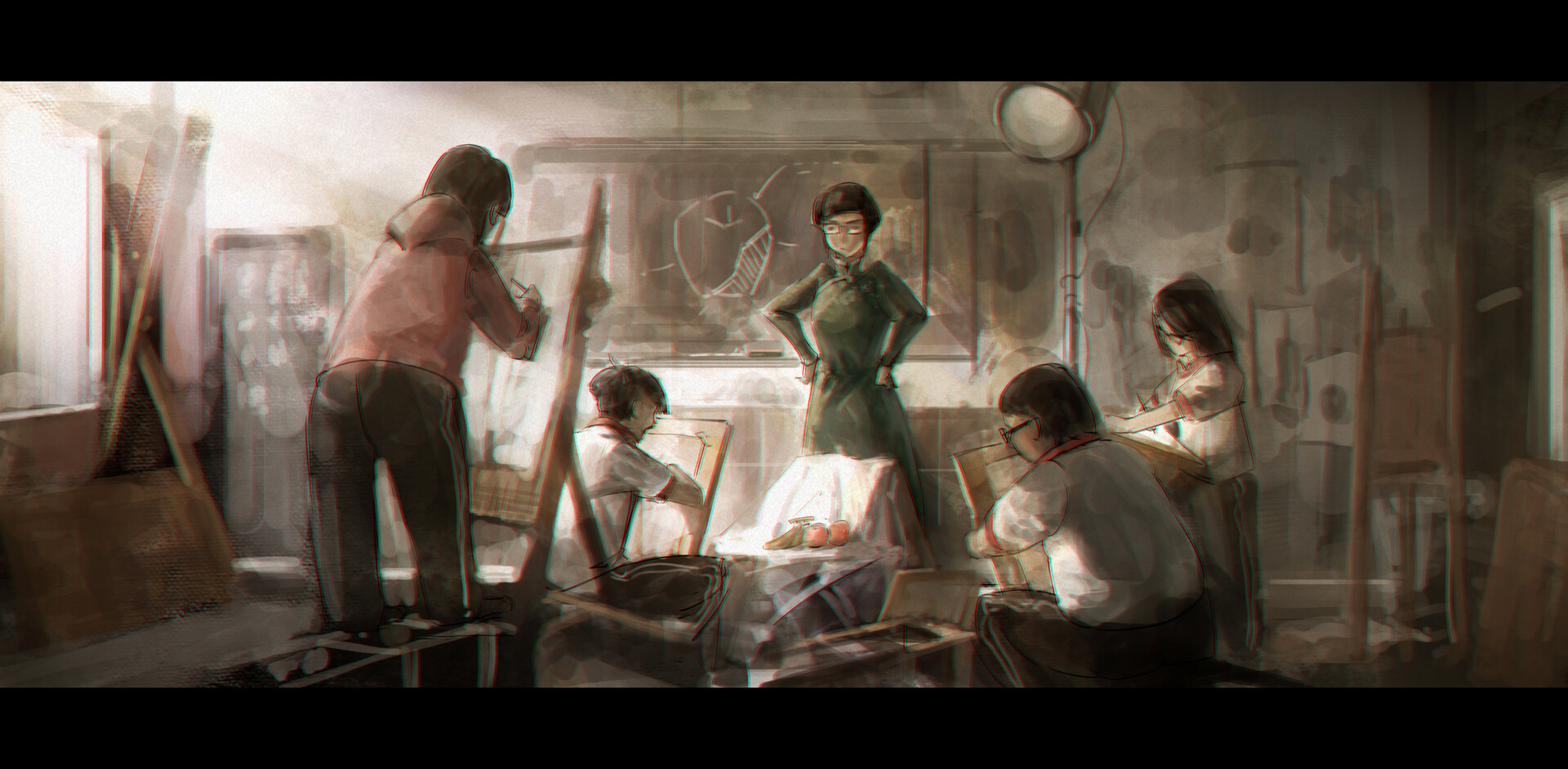 ArtStation - high school