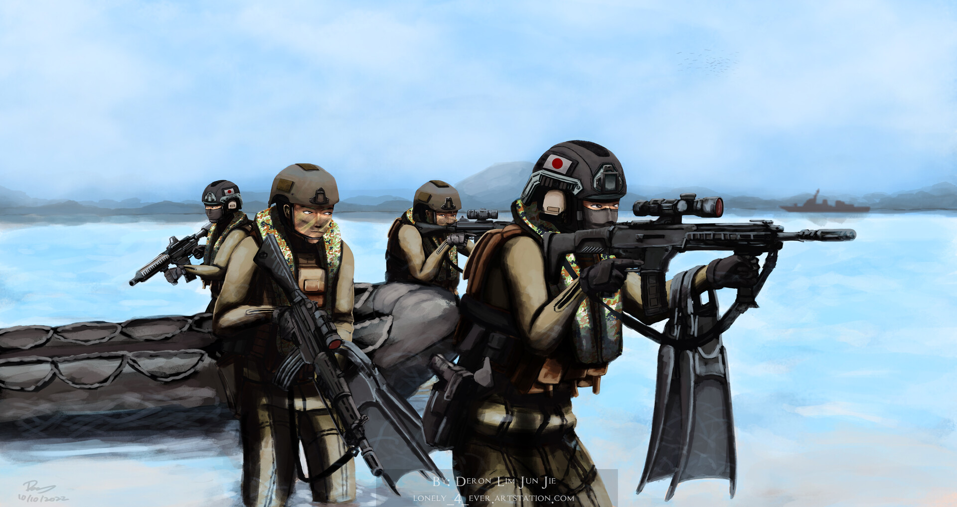ArtStation - JSDF ARDB and SBU