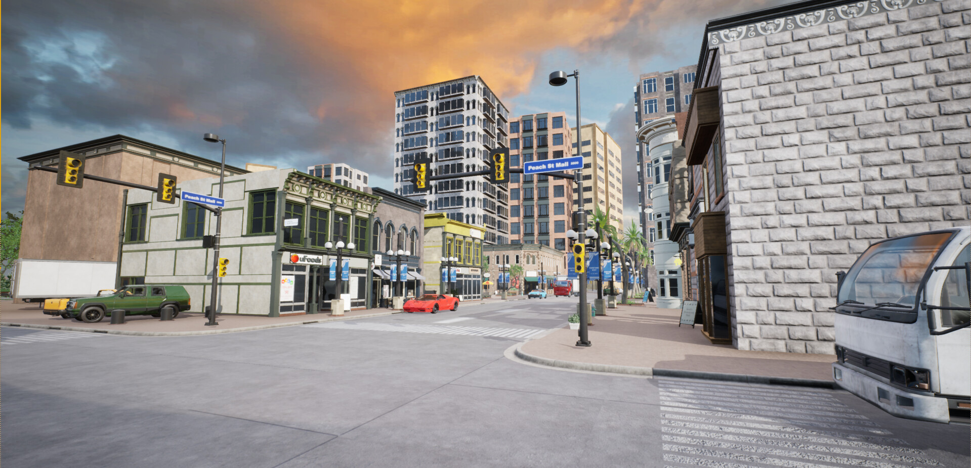 ArtStation - City Street UE4