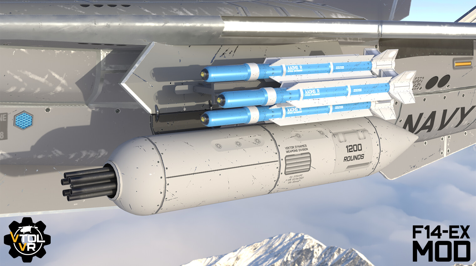 Anton Sherlock - F14EX - Weapons and Equipment Game Ready Assets