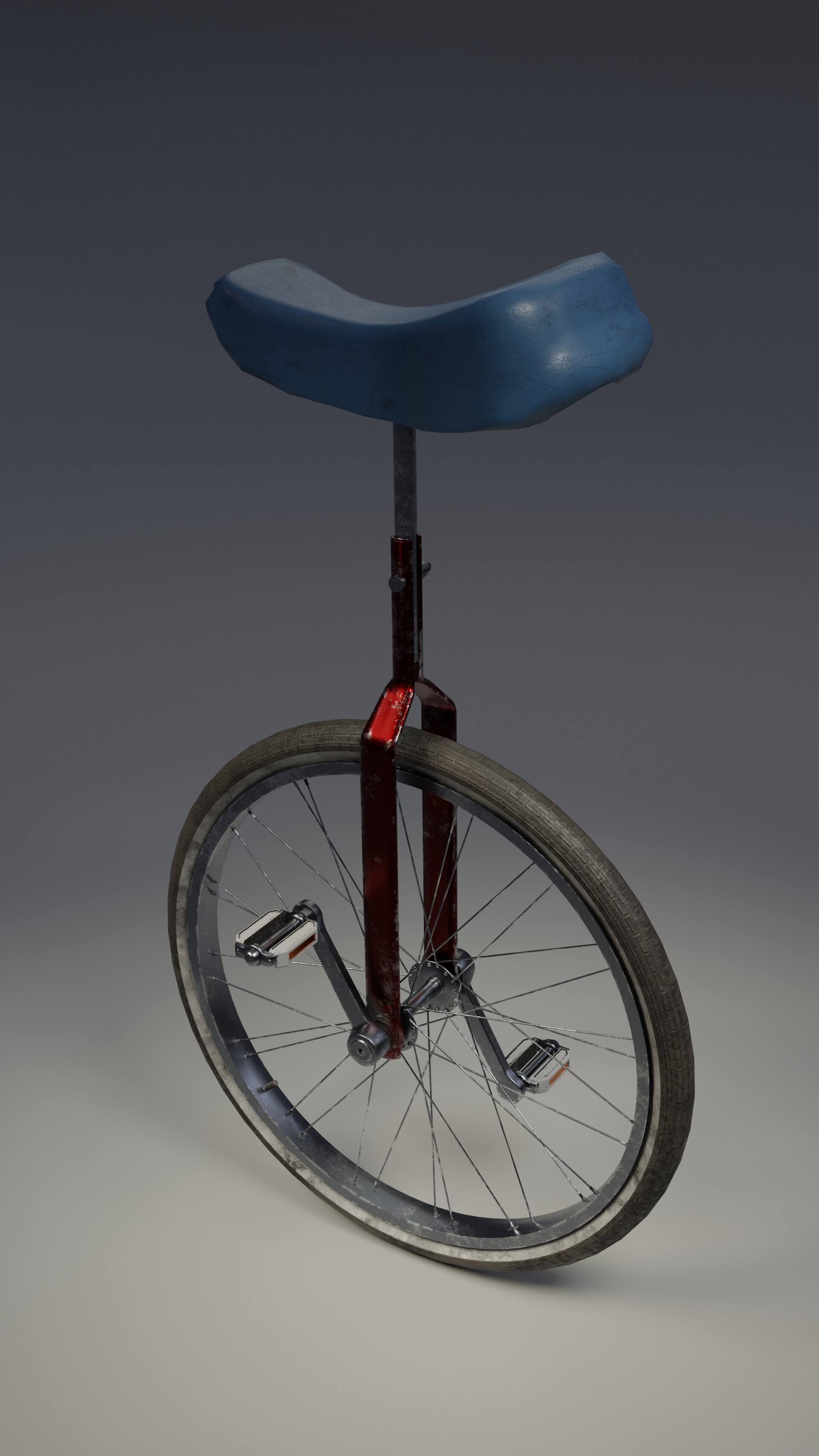 ArtStation - Red Unicycle