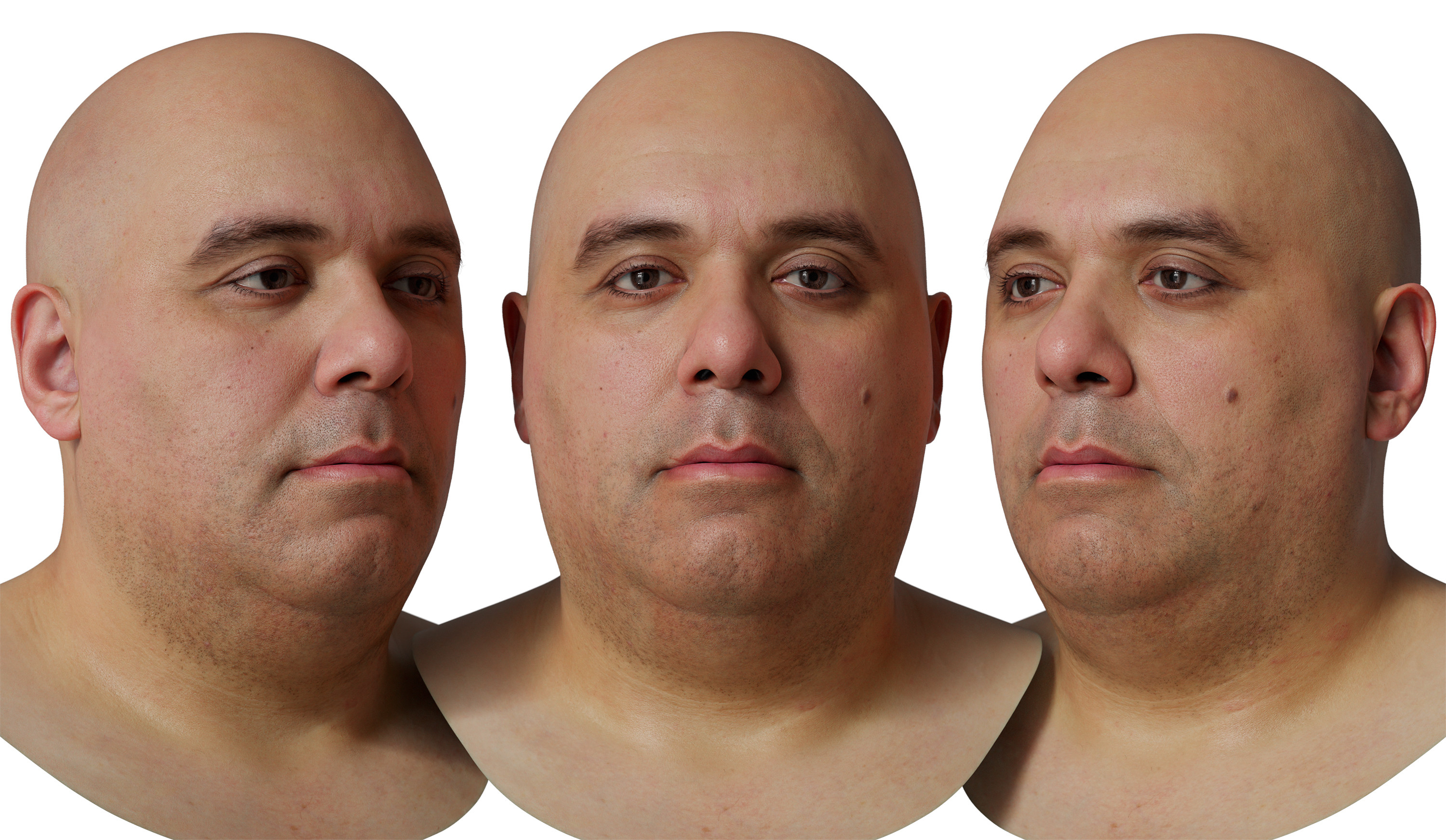 3D Scan Store - 80 x New HD Head Scans