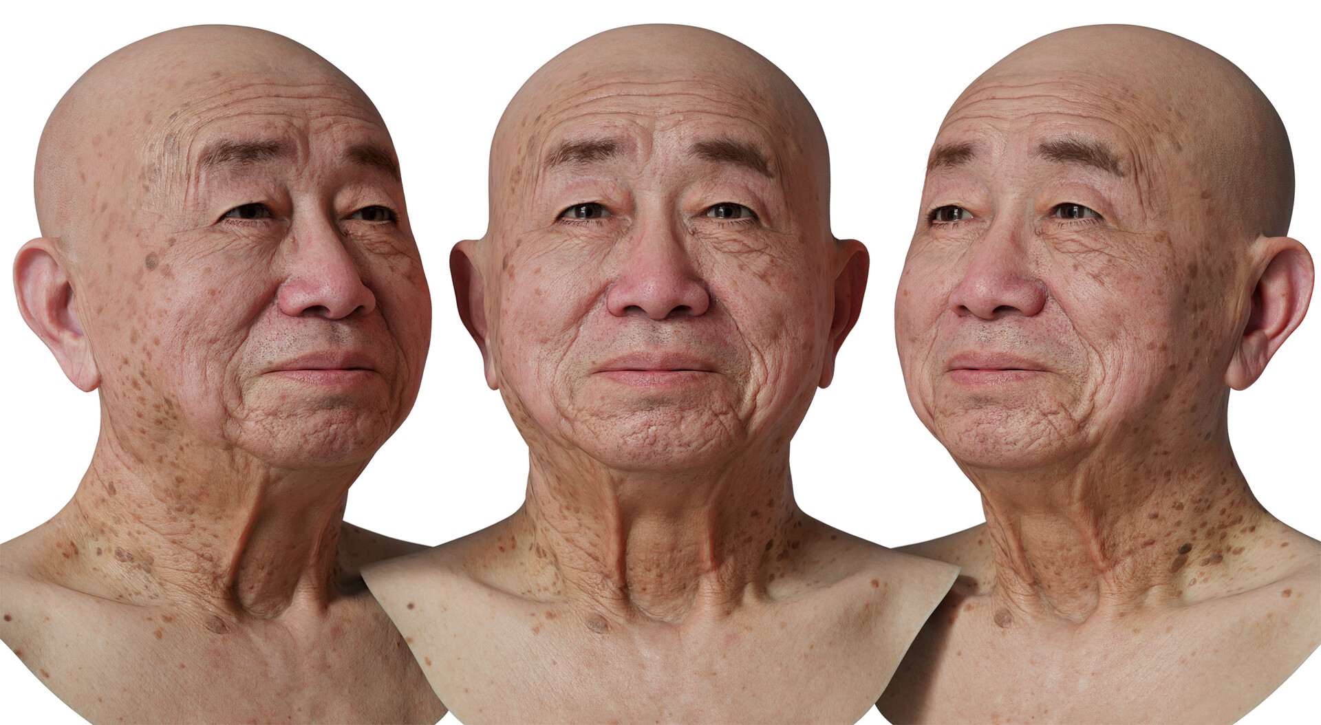 3D Scan Store - 80 x New HD Head Scans