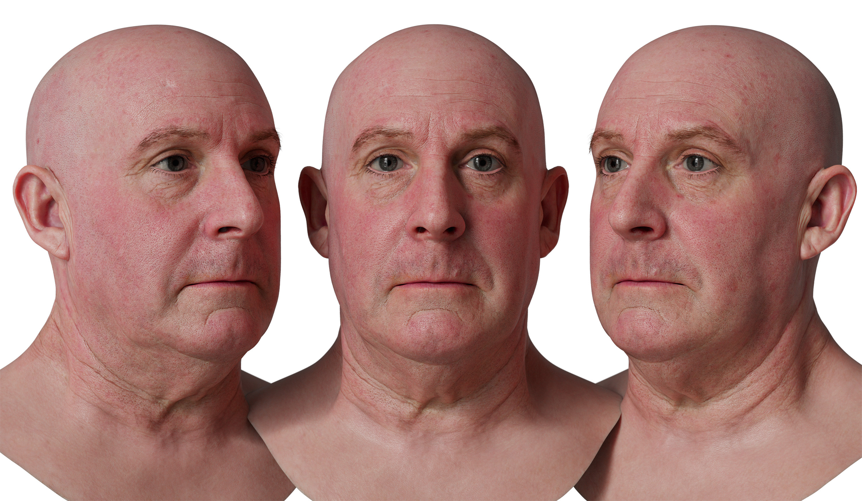 3D Scan Store - 80 x New HD Head Scans