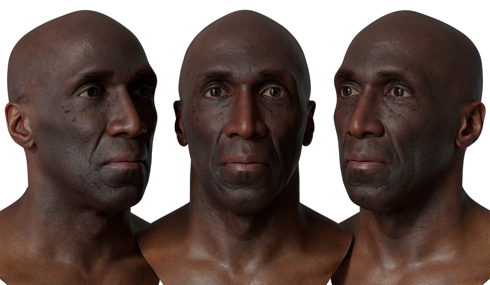 3D Scan Store - 80 x New HD Head Scans
