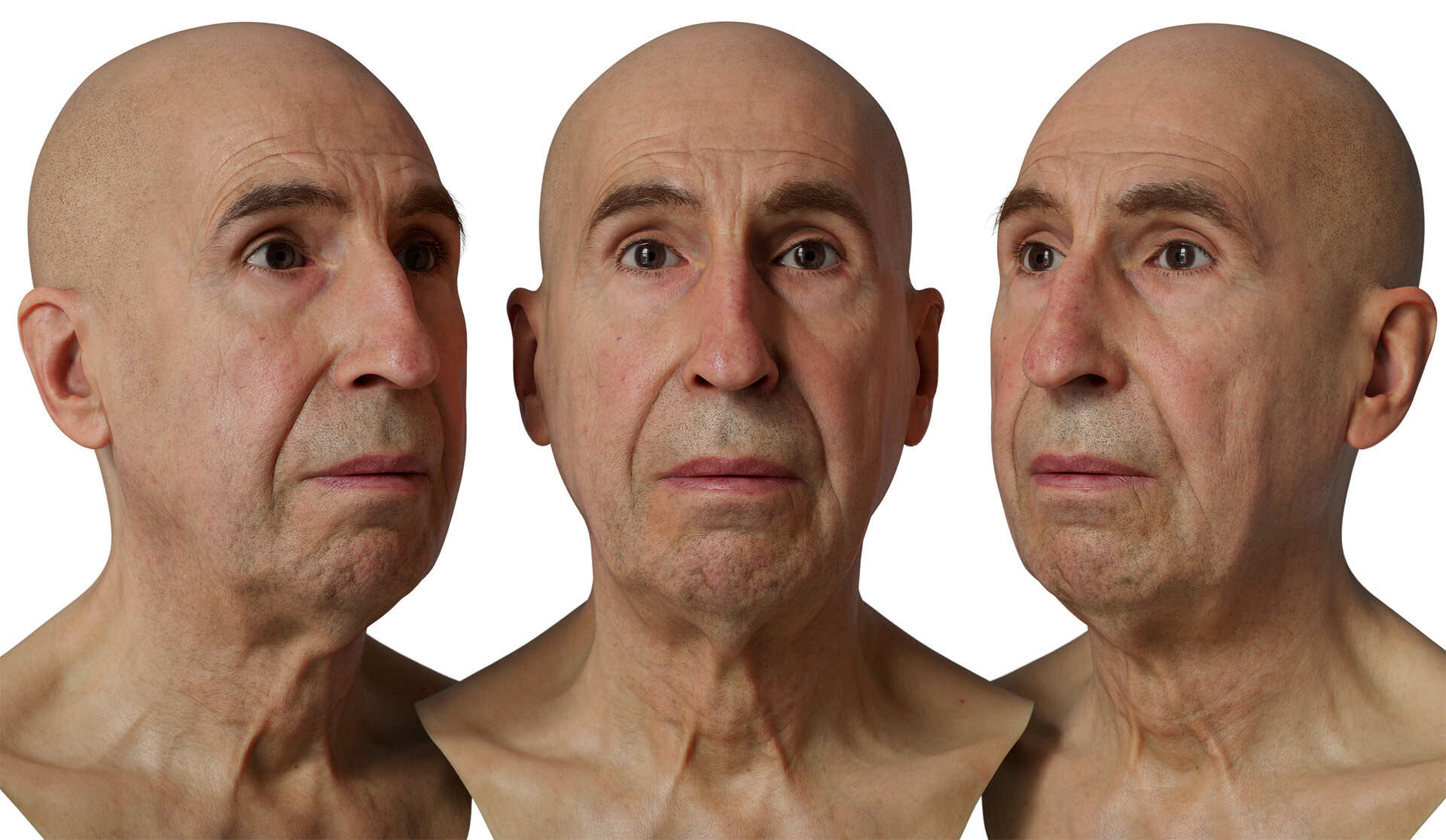 3D Scan Store - 80 x New HD Head Scans