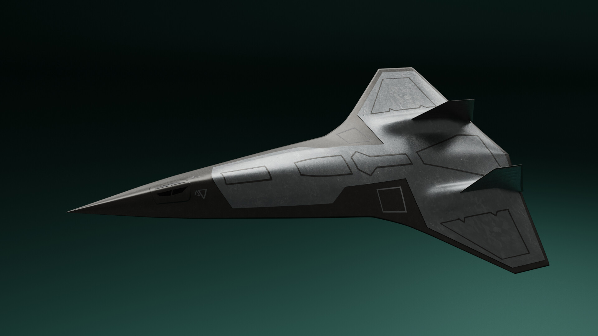 ArtStation - Lockheed SR-72 Darkstar