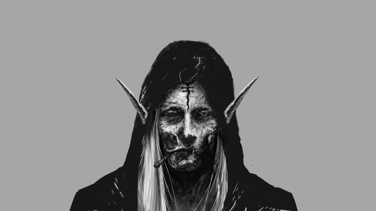 ArtStation - DARK FANTASY ELF