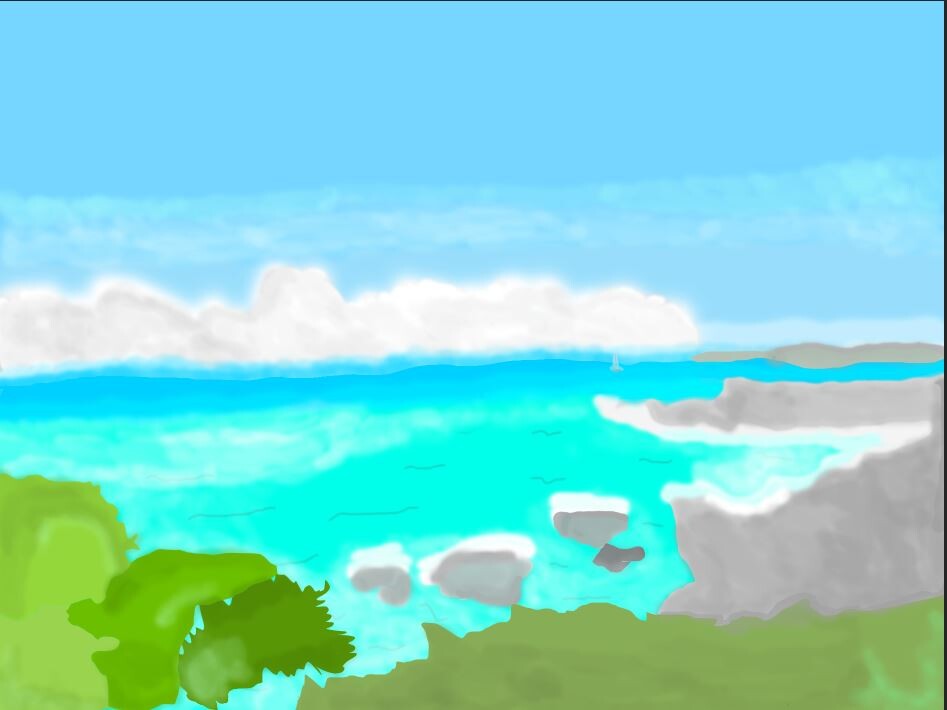 ArtStation - Sea Landscape