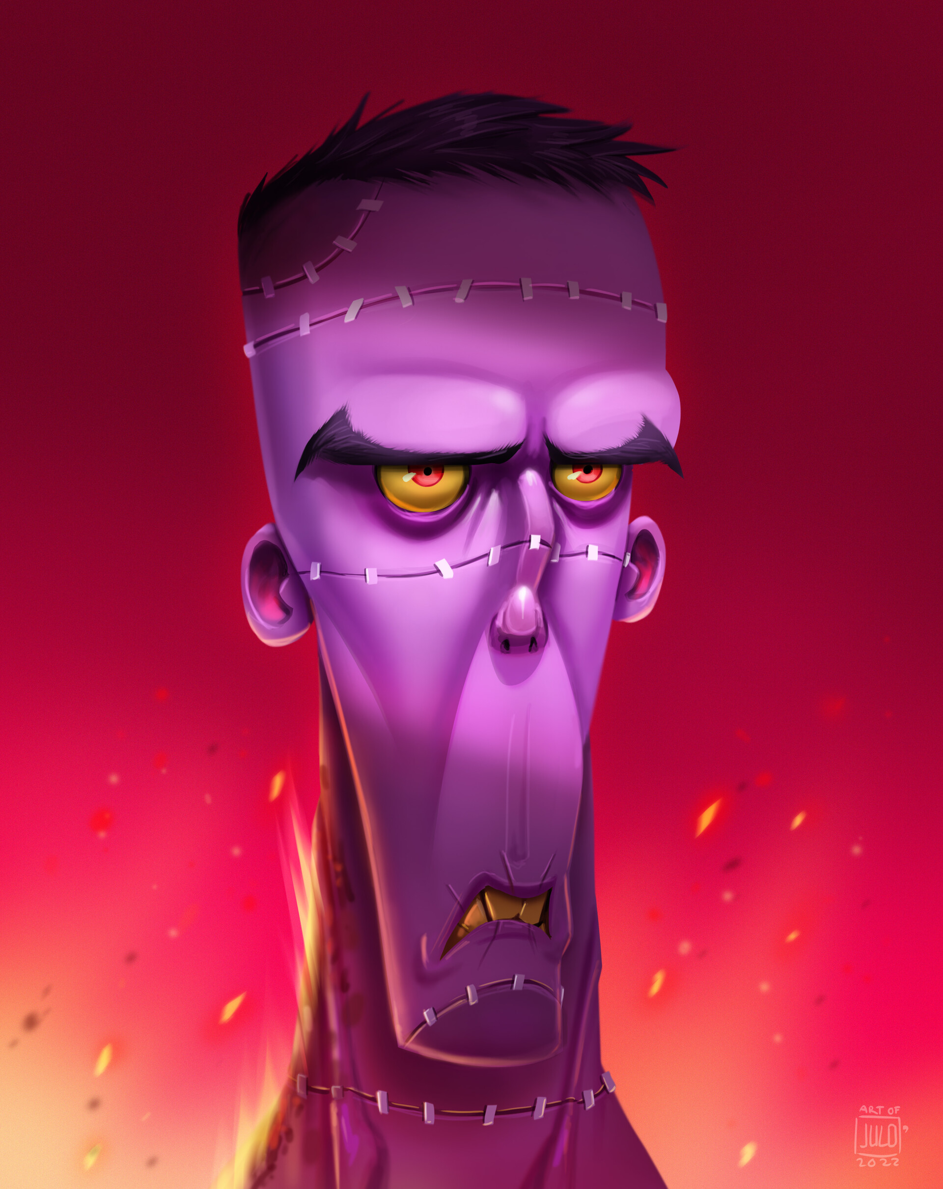 ArtStation - Franky Waking Up