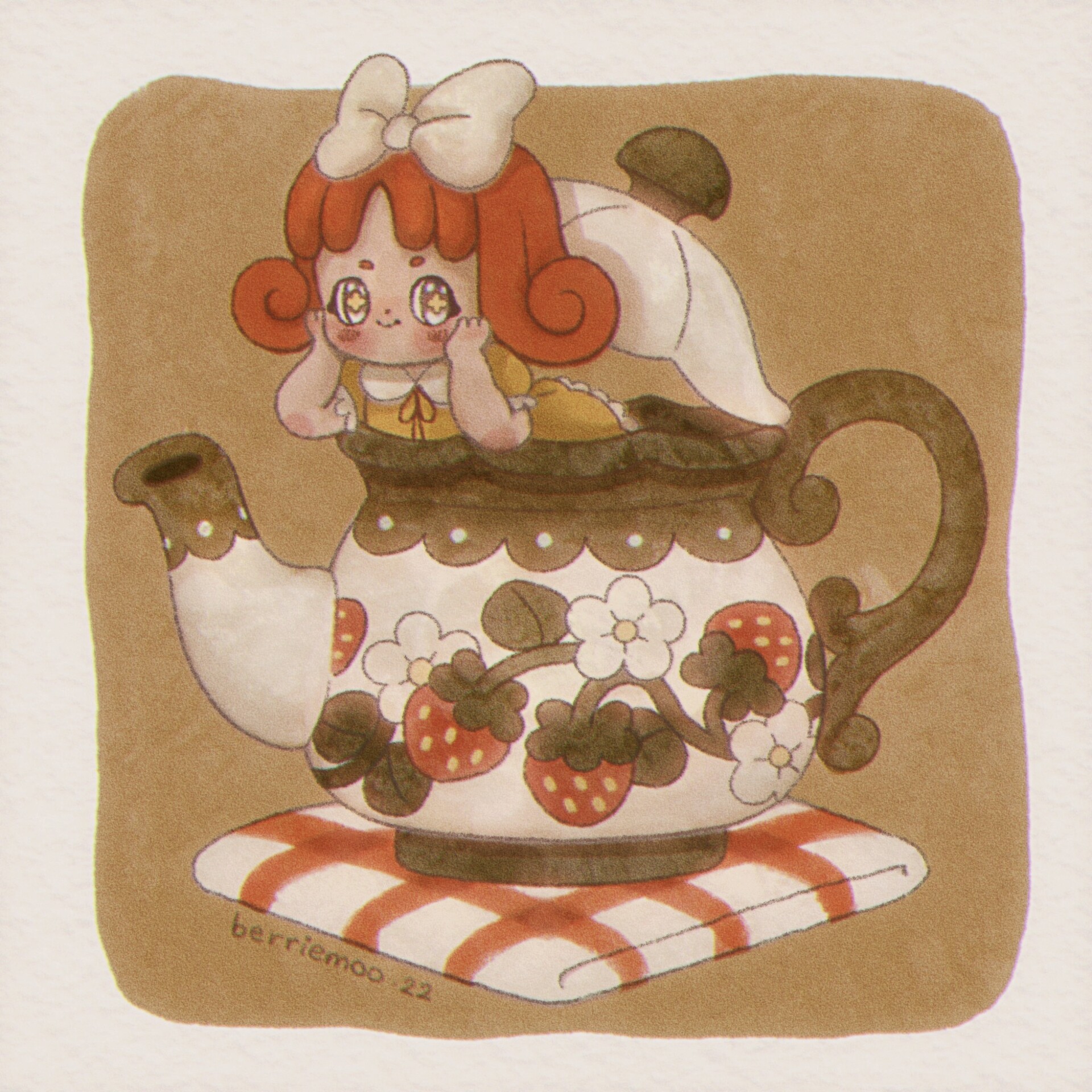 ArtStation - 01. Teapot 🫖🍓