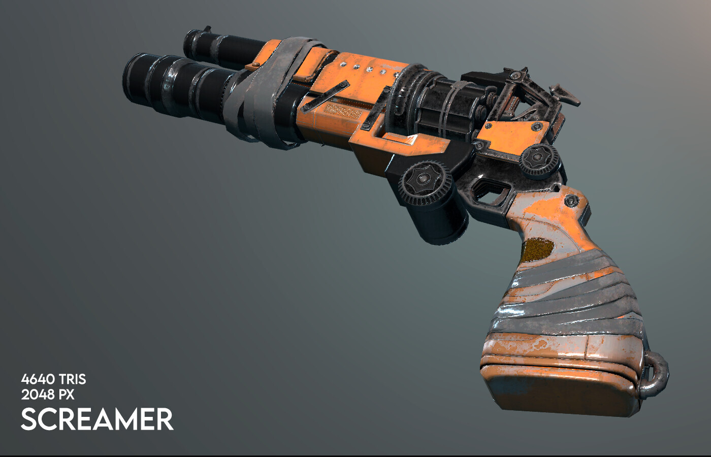 ArtStation - 3D Model Study: Screamer (Bulletstorm)