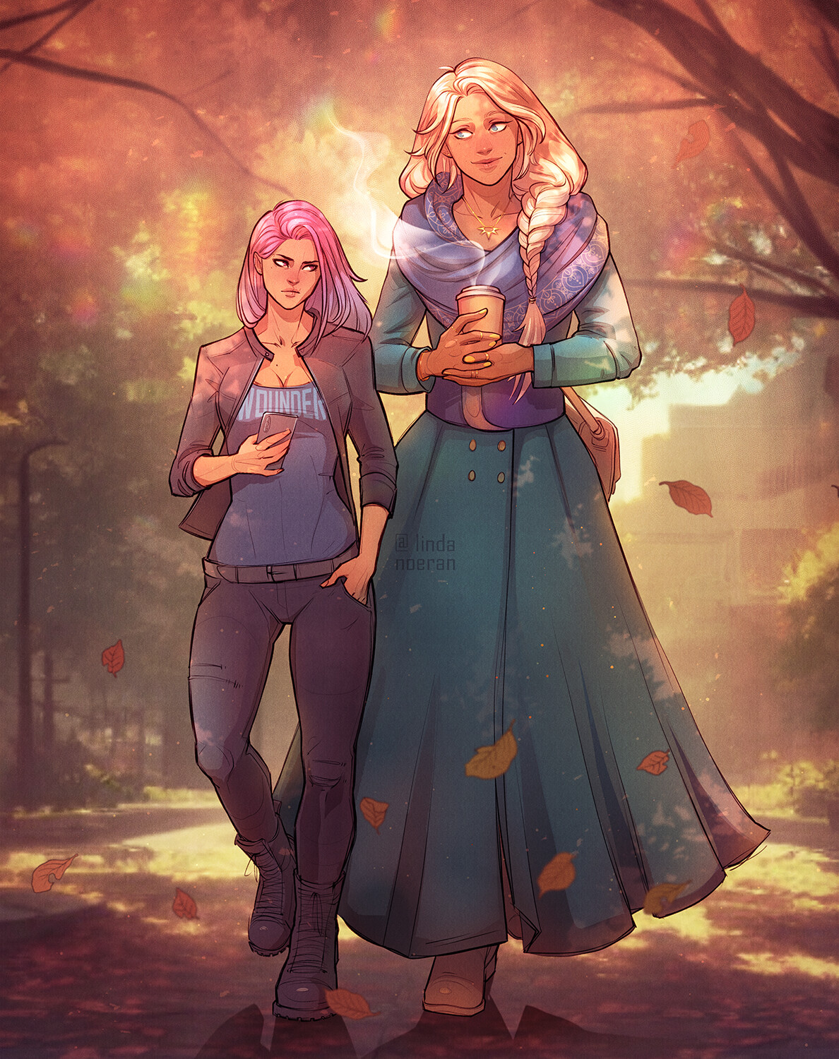 ArtStation - Autumn Stroll