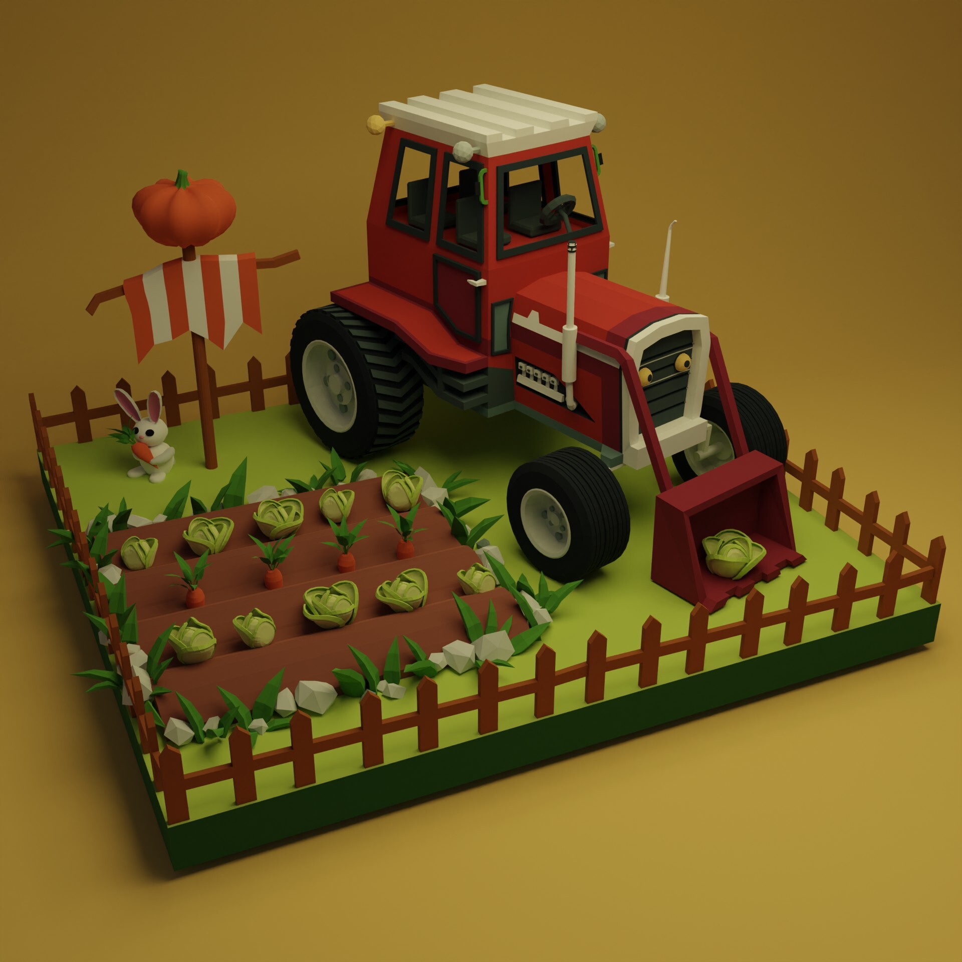 ArtStation - A piece of the farm