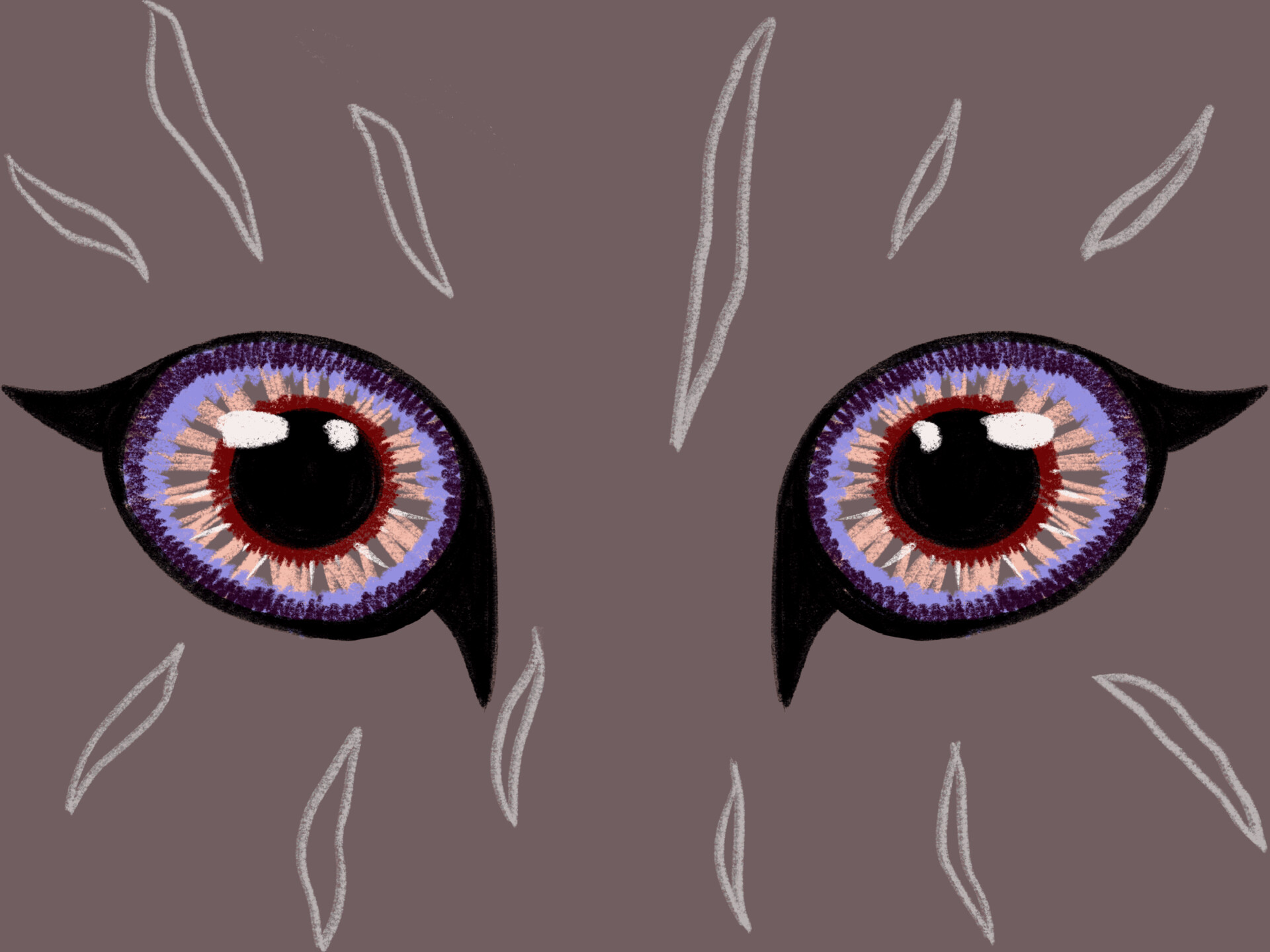 ArtStation - 2D Eye Blinking Animation