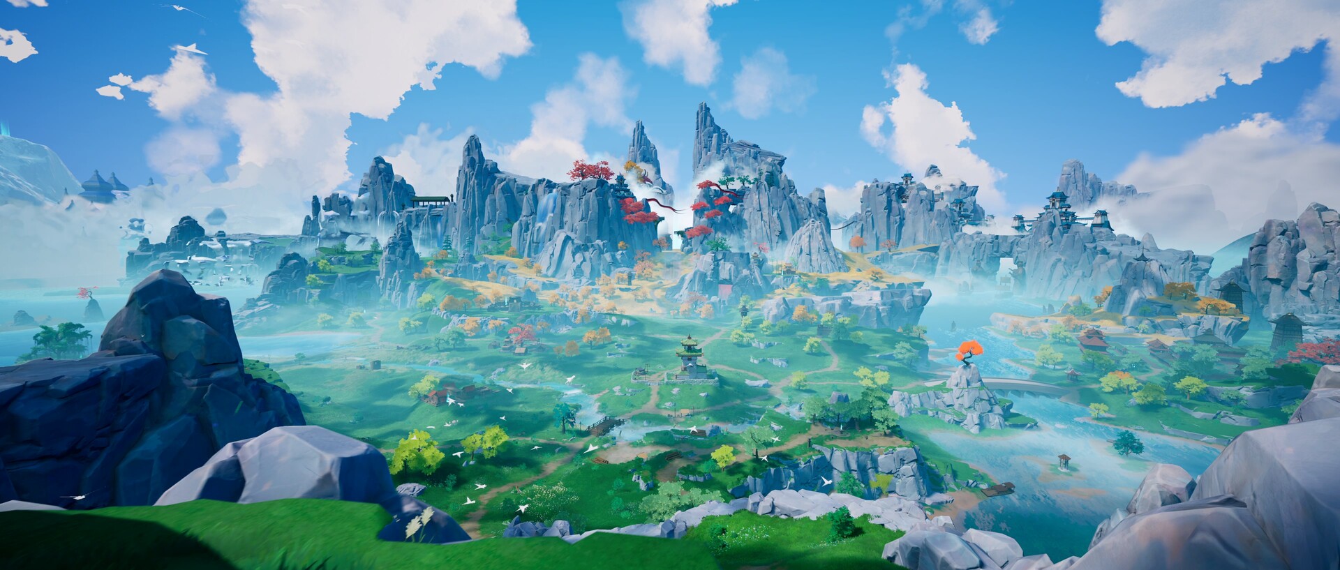 ArtStation - 【UE5】Stylized Open World 风格化开放世界