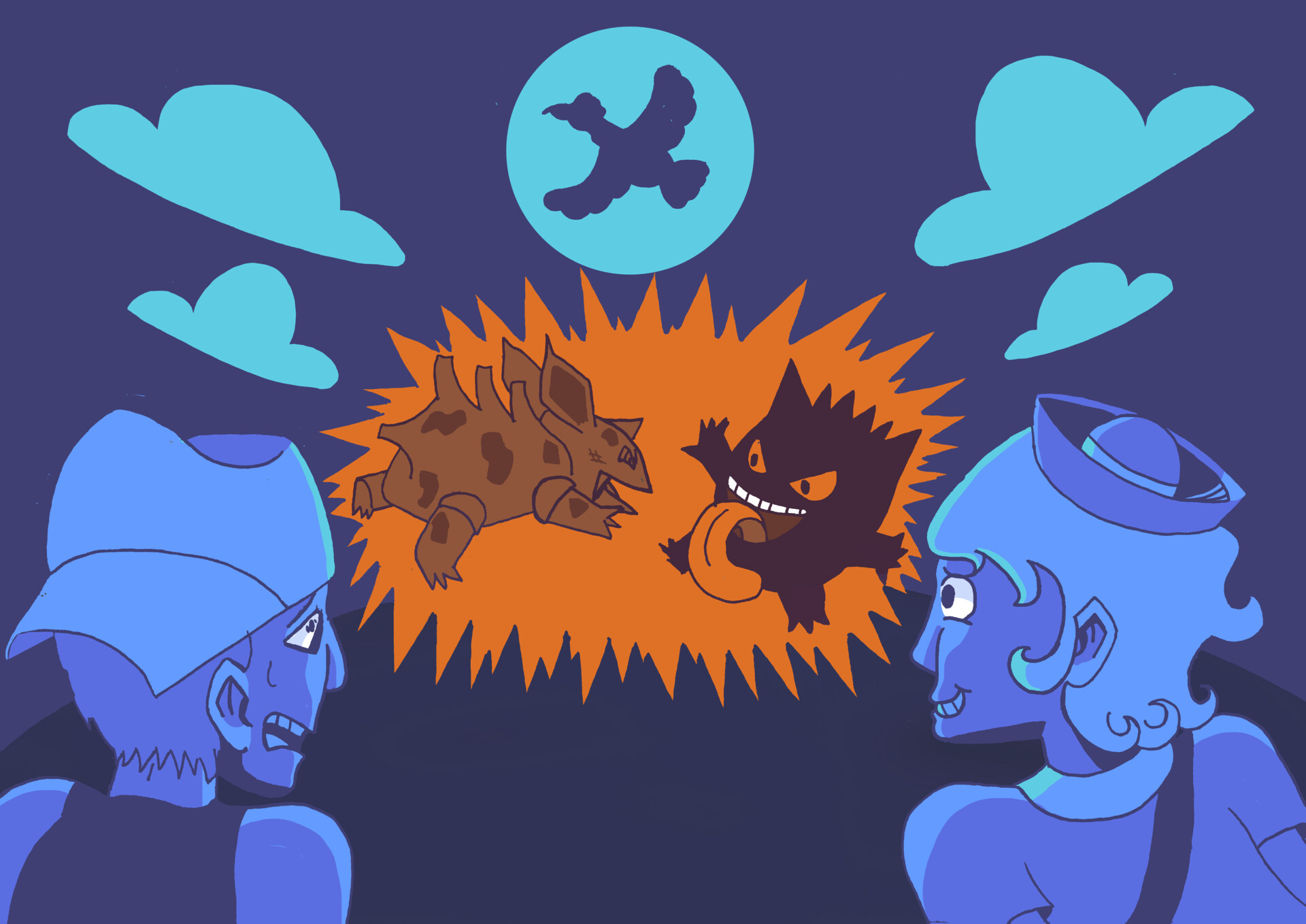 ArtStation - Pokémon Battle