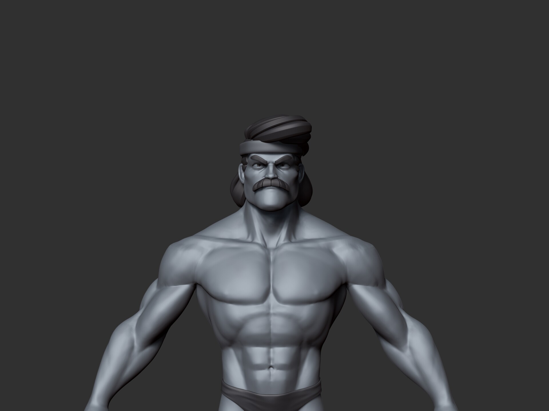 ArtStation - Male_BodyBuilder