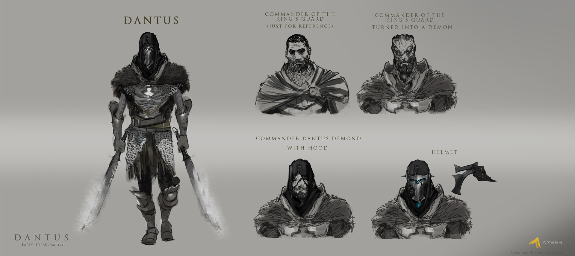 Alejandro Hurtado - DANTUS: Concept Art