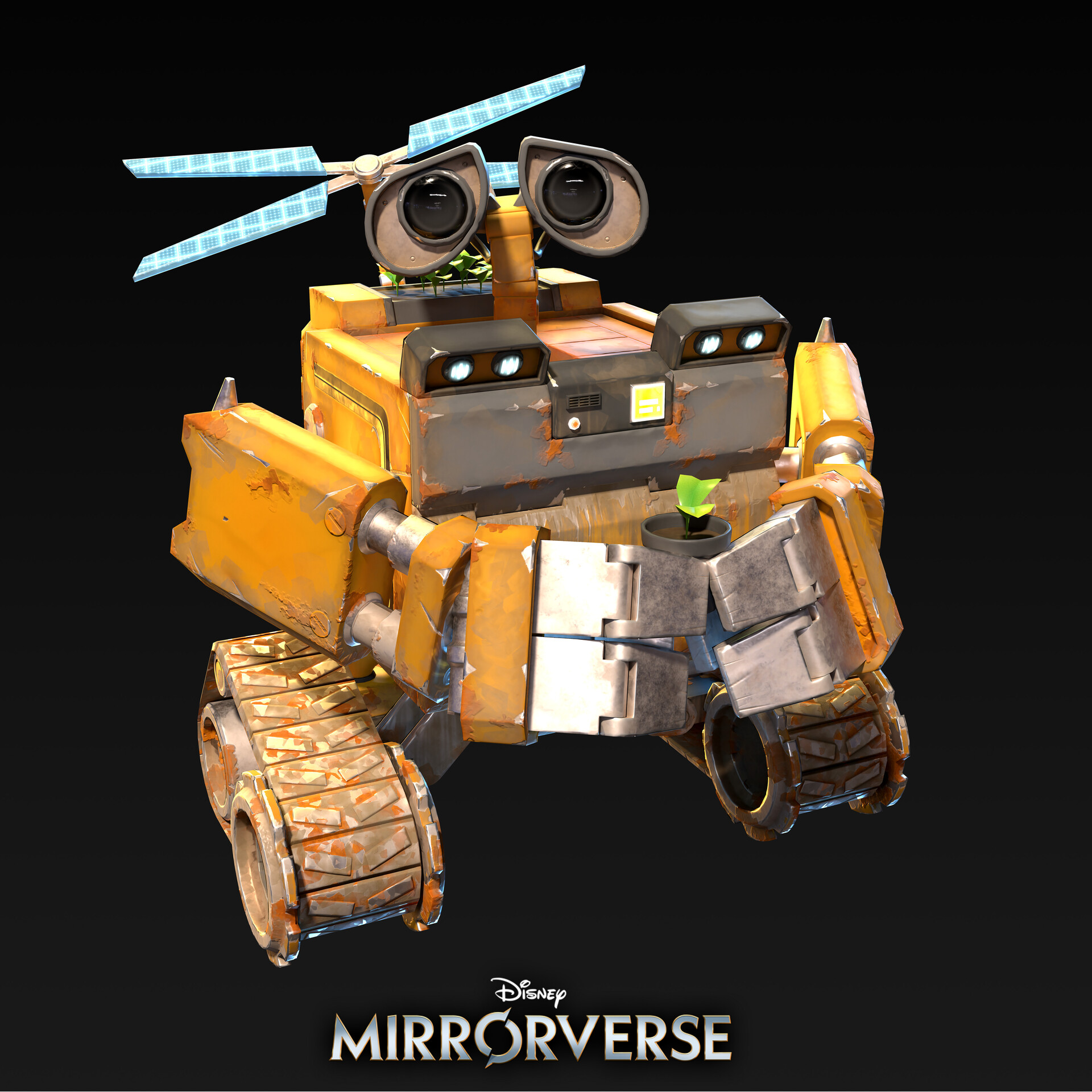 Mathieu Godet - Mirrorverse - Wall-e