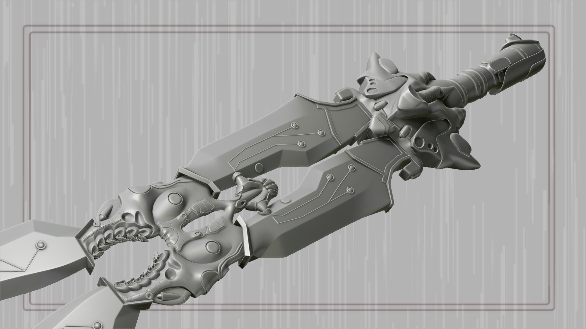 ArtStation - Sci-Fi Sword (Prot.1)