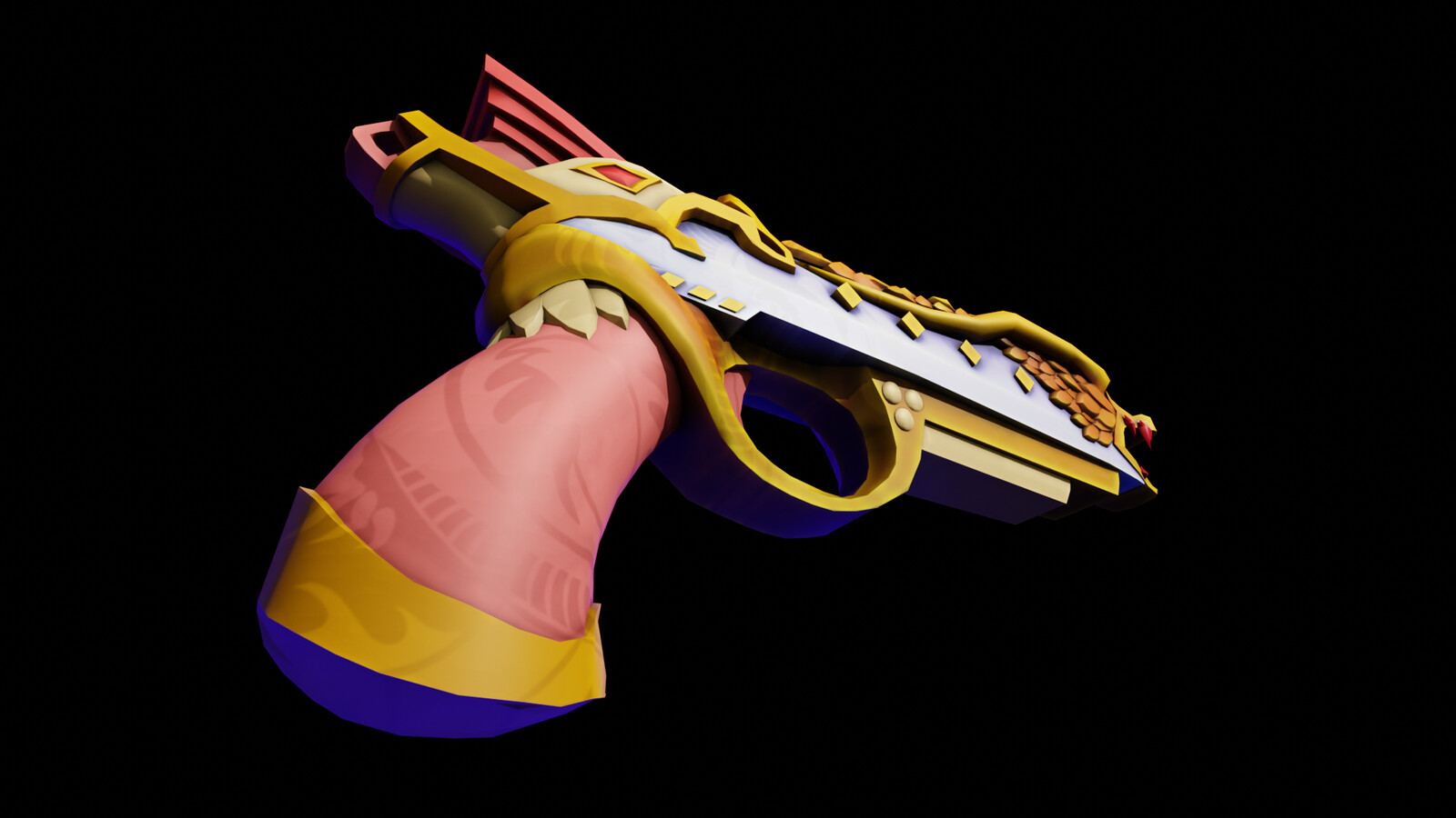 Martin Blasina - 3D Stylized Gun