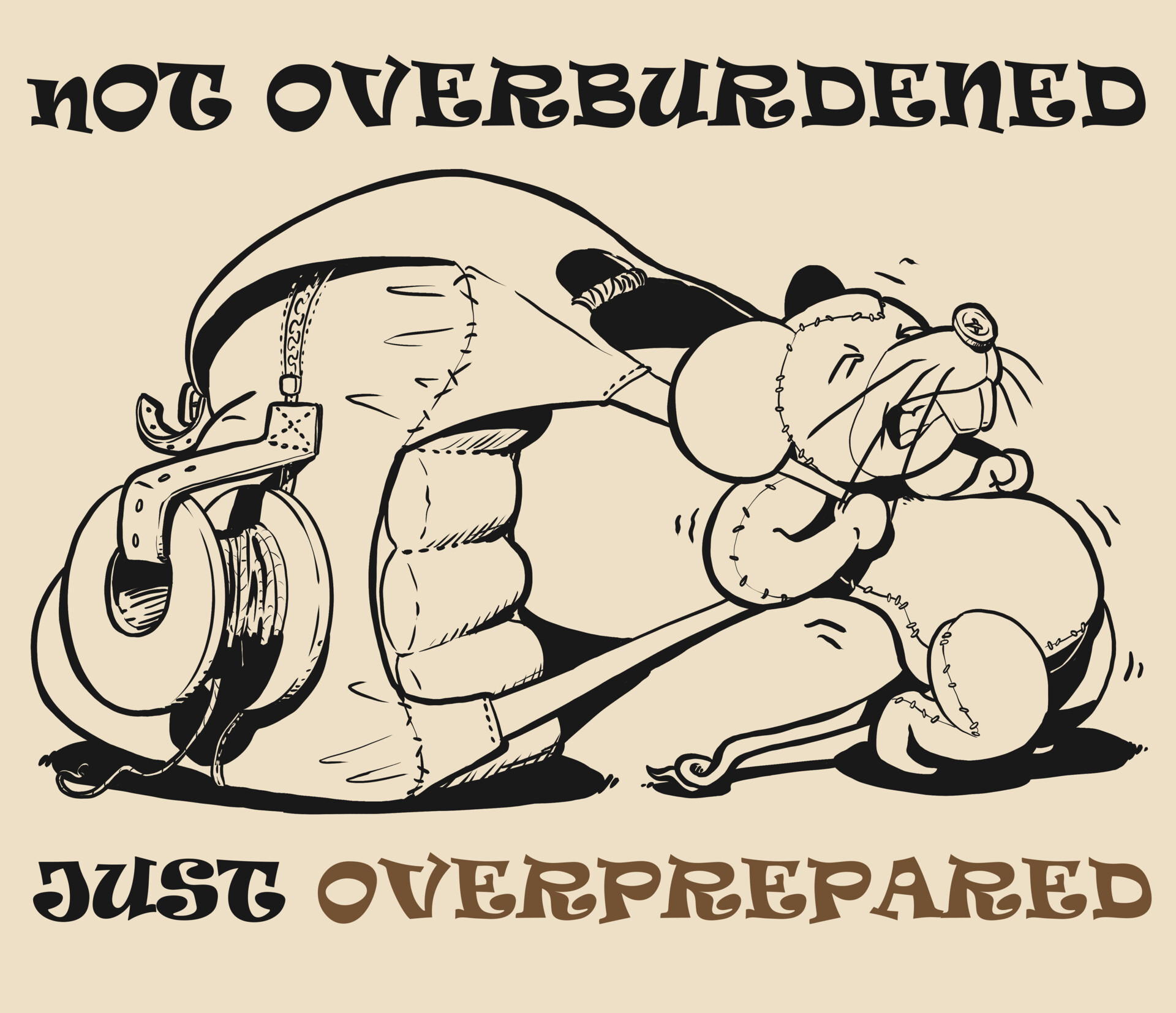 J. Gergő Gáll - Inktober 2022 - drawing soft toys