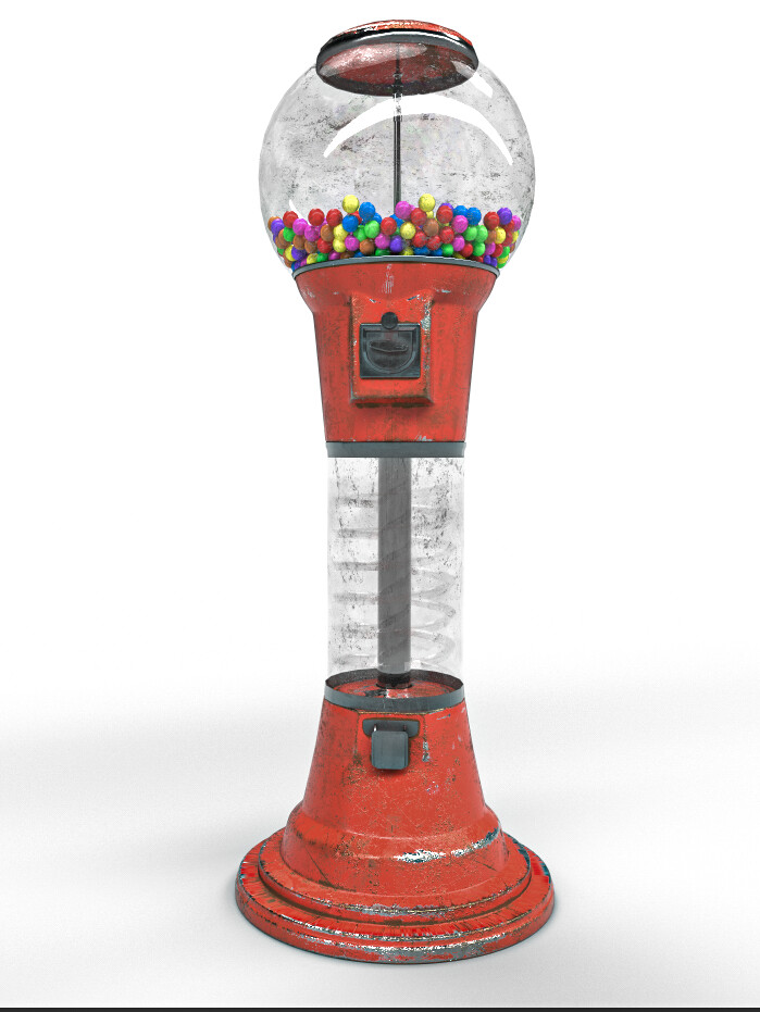 ArtStation - Old candy machine