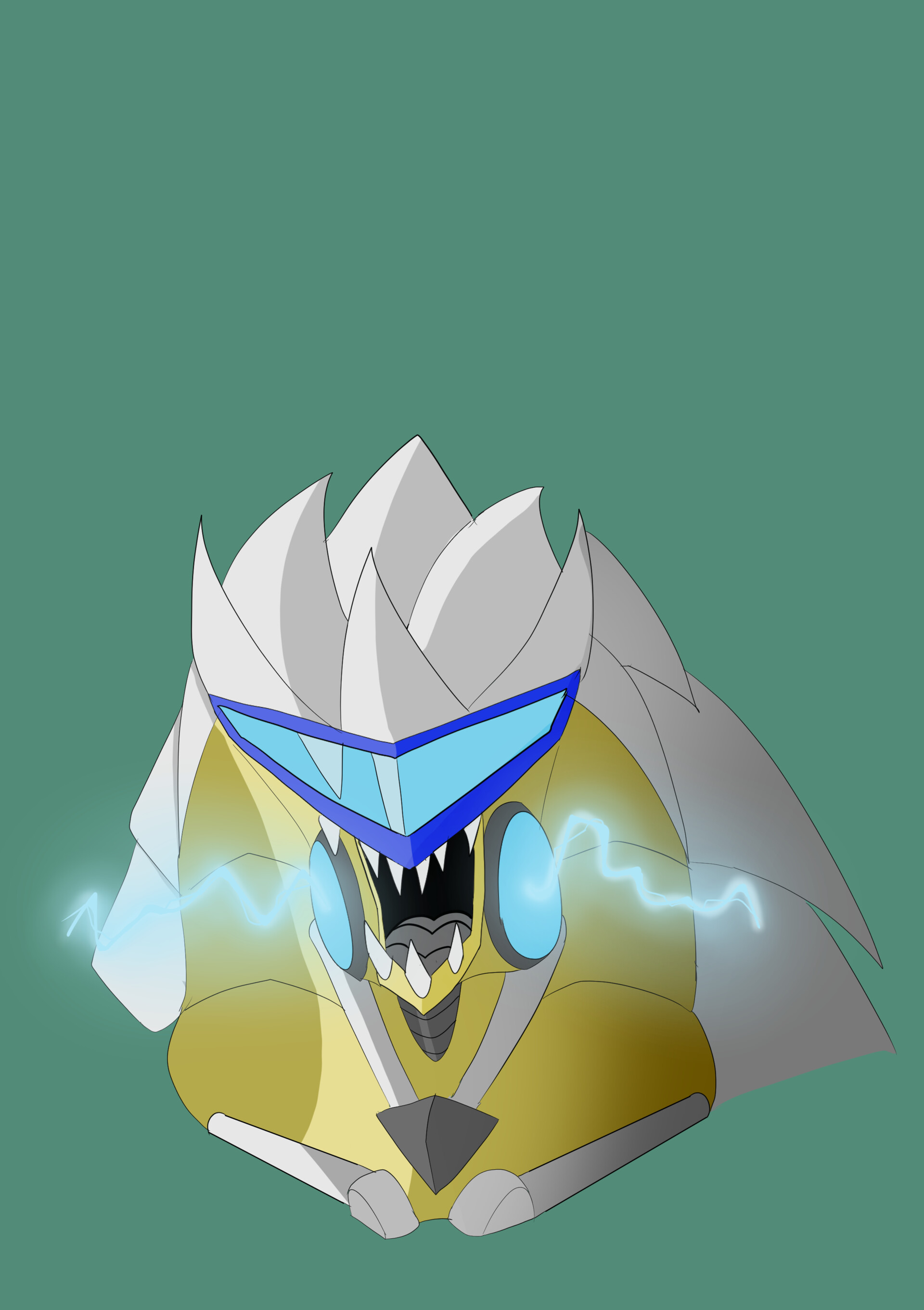 ArtStation - Silver Sonic Redesign