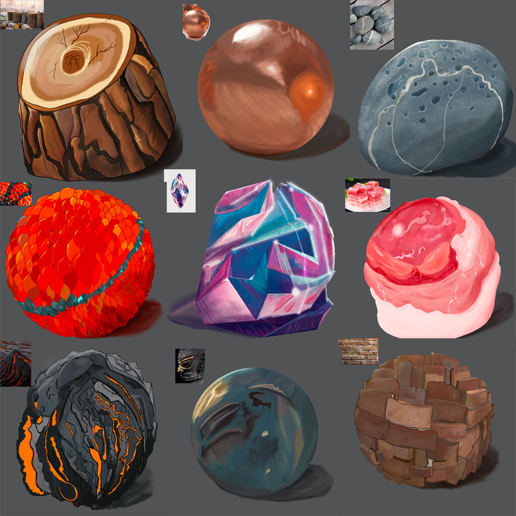 ArtStation - Texture Practice