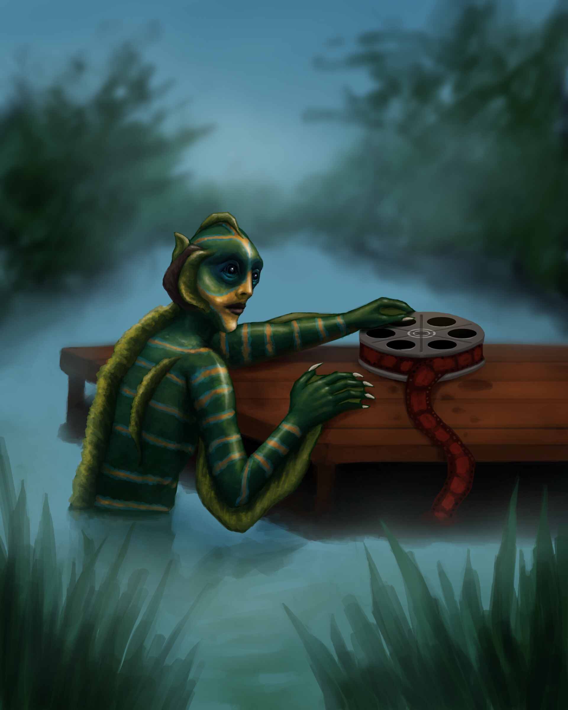 ArtStation - Lagoon Creature Feature