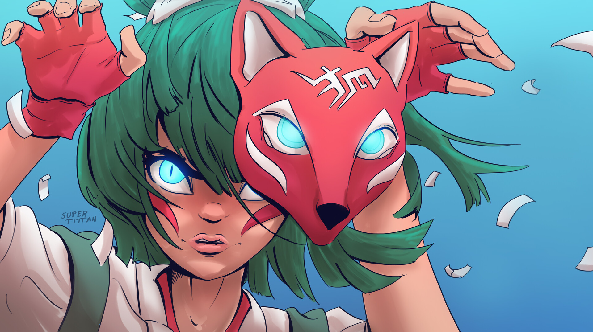 ArtStation - Fanart Overwatch2 - Kiriko