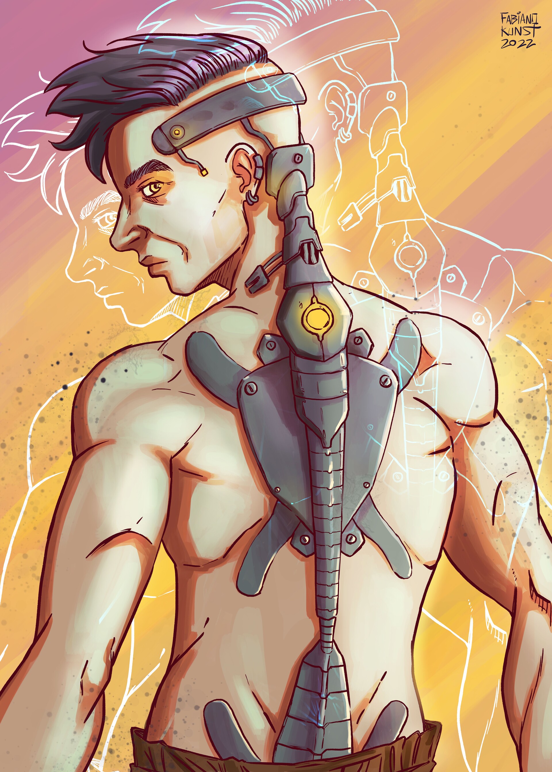 ArtStation - Cyber Boy