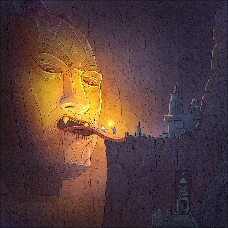 ArtStation - Storytelling - Into the Belly of the Beast