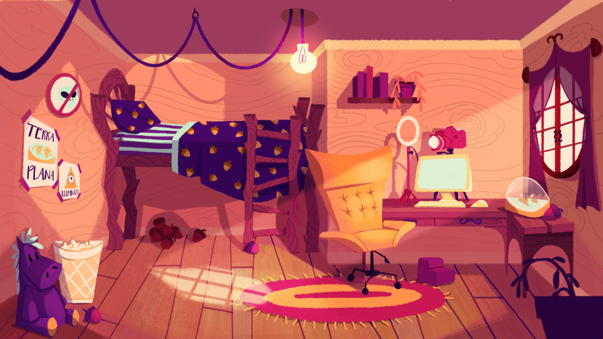 ArtStation - Animation Background - Room